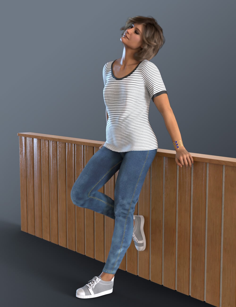 Modern Things To Lean On | Daz 3D