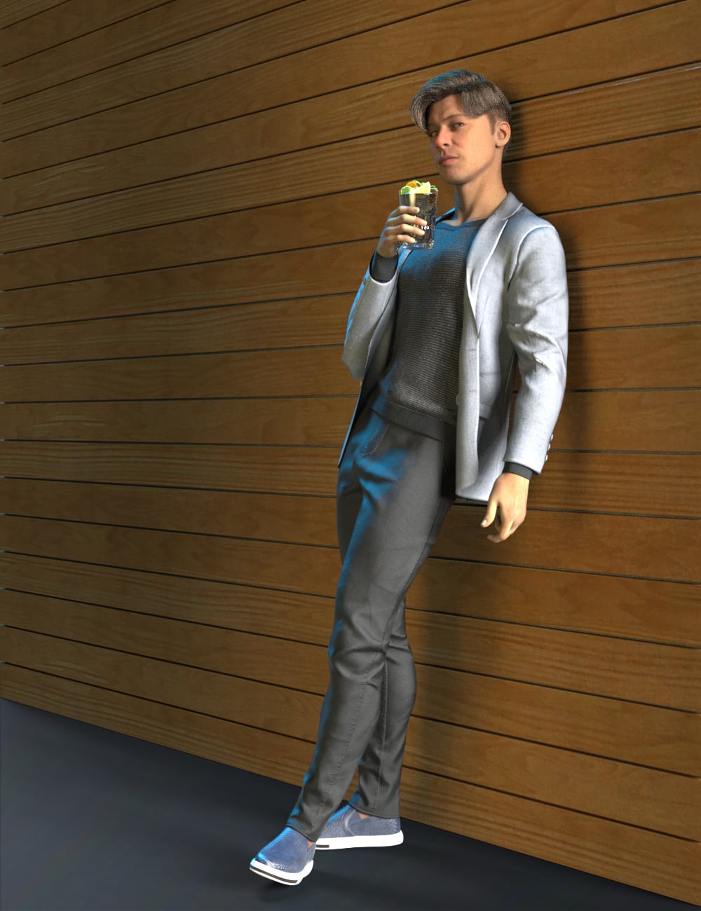 Modern Things To Lean On | Daz 3D