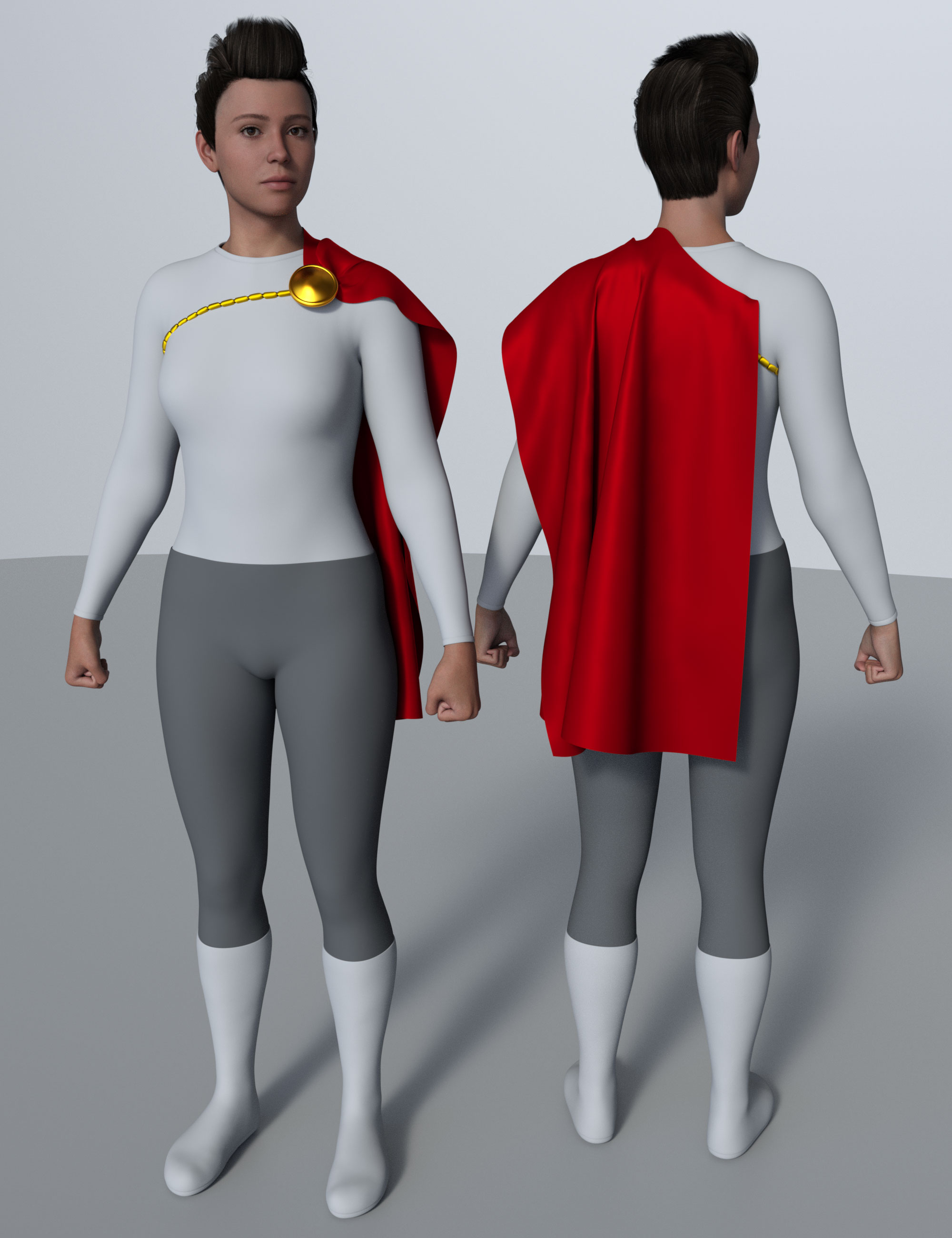 Cape 012 MMKBGenesis 9 dForce | Daz 3D