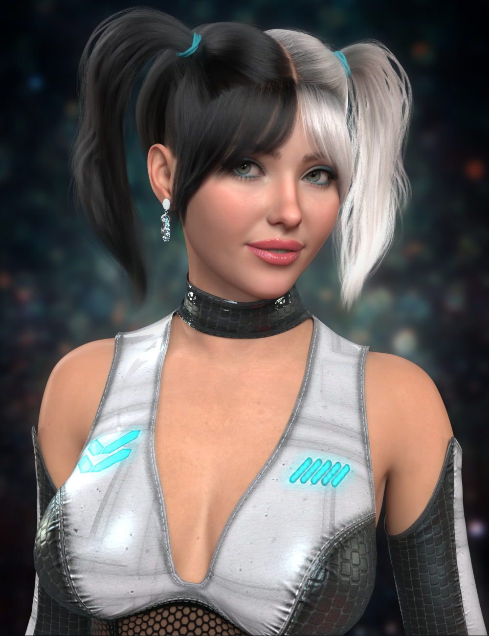Candy Twists Hair Expansion for Genesis 9 | Daz 3D