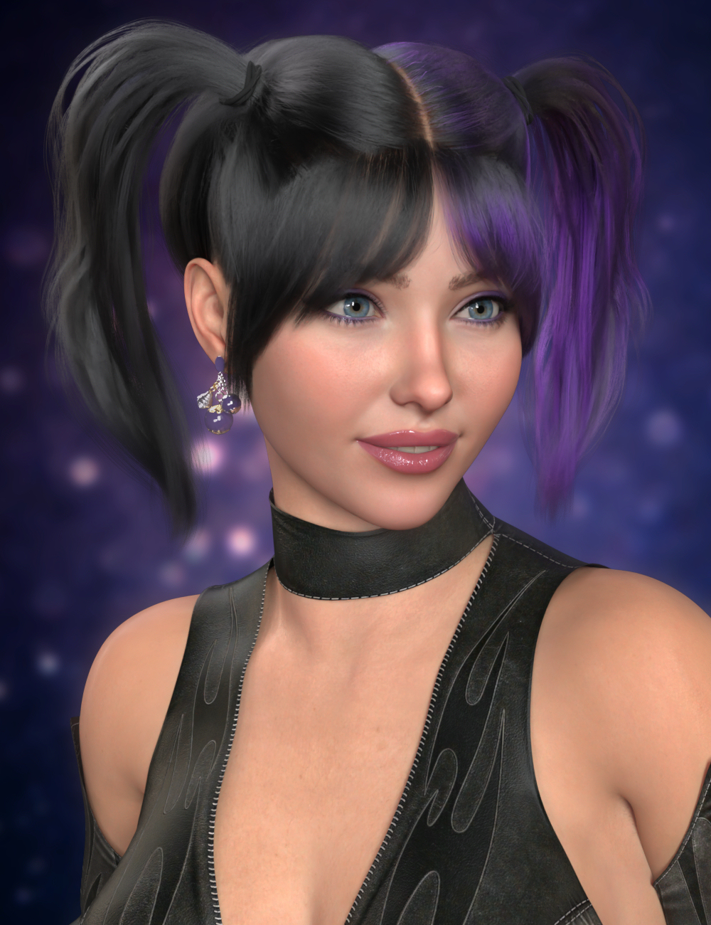 Candy Twists Hair Expansion for Genesis 9 | Daz 3D