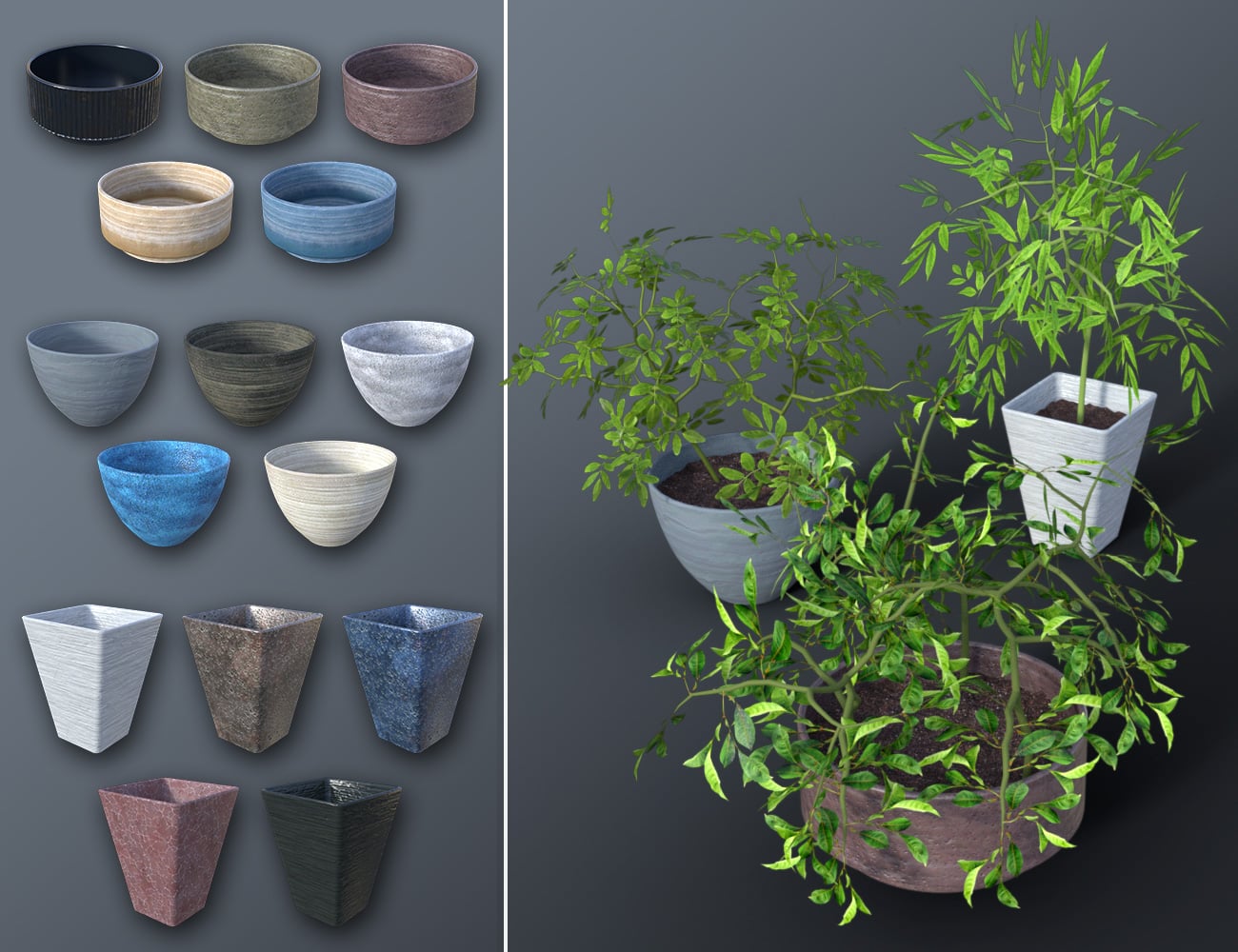 Modern Things To Lean On Texture Addon | Daz 3D