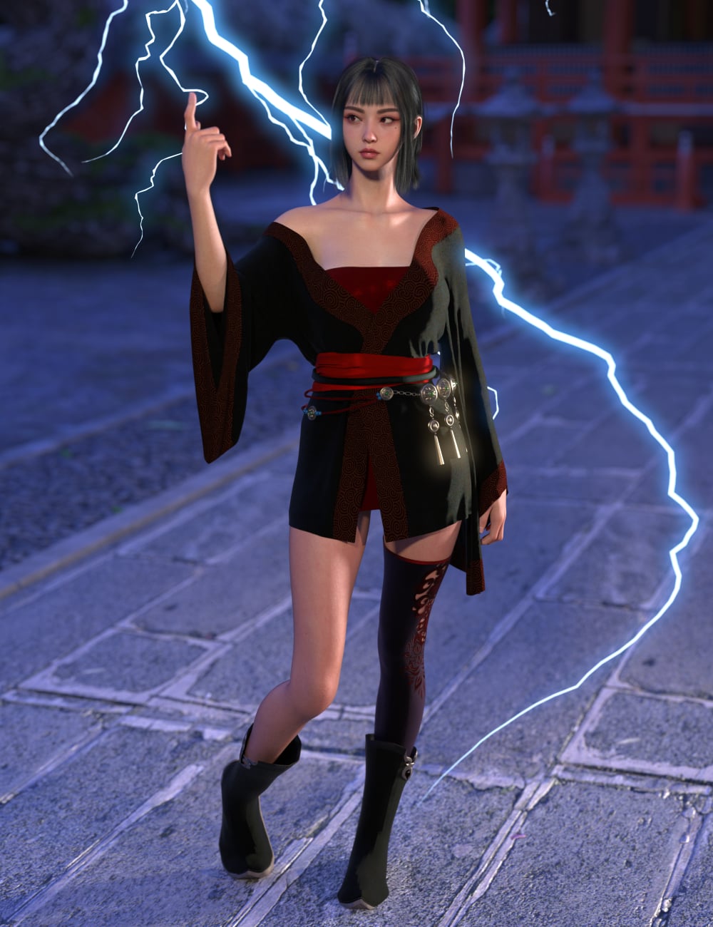 Lala Moonshadow HD for Genesis 9 Feminine | Daz 3D