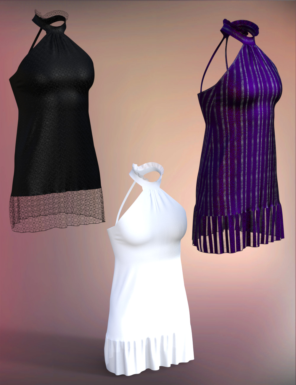 DNA Manta a dForce Cocktail Dress for Genesis 9 | Daz 3D