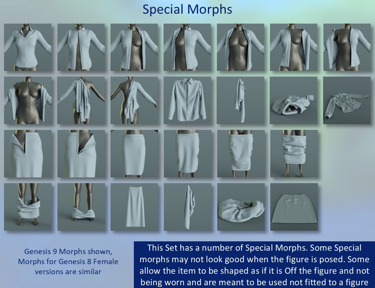 dForce Deadline Reporter Outfit for Genesis 9 and 8 Female | Daz 3D