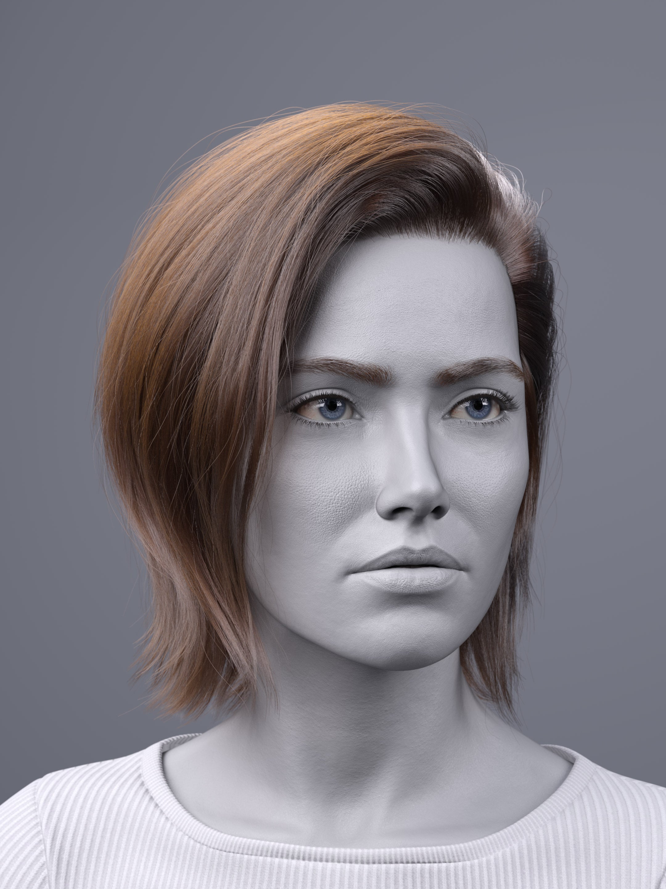 dForce FV Enigma Veil Hair for Genesis 9 | Daz 3D