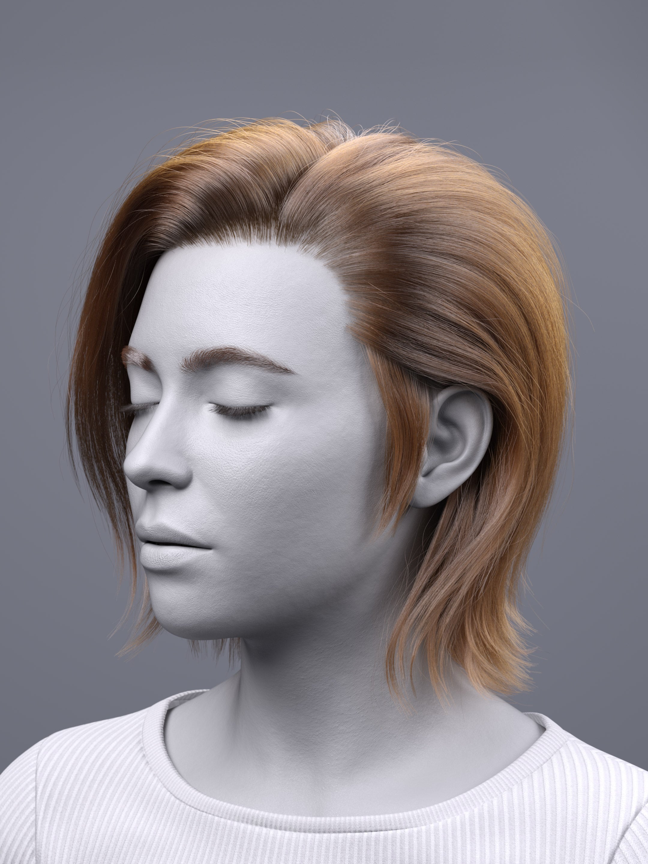 dForce FV Enigma Veil Hair for Genesis 9 | Daz 3D
