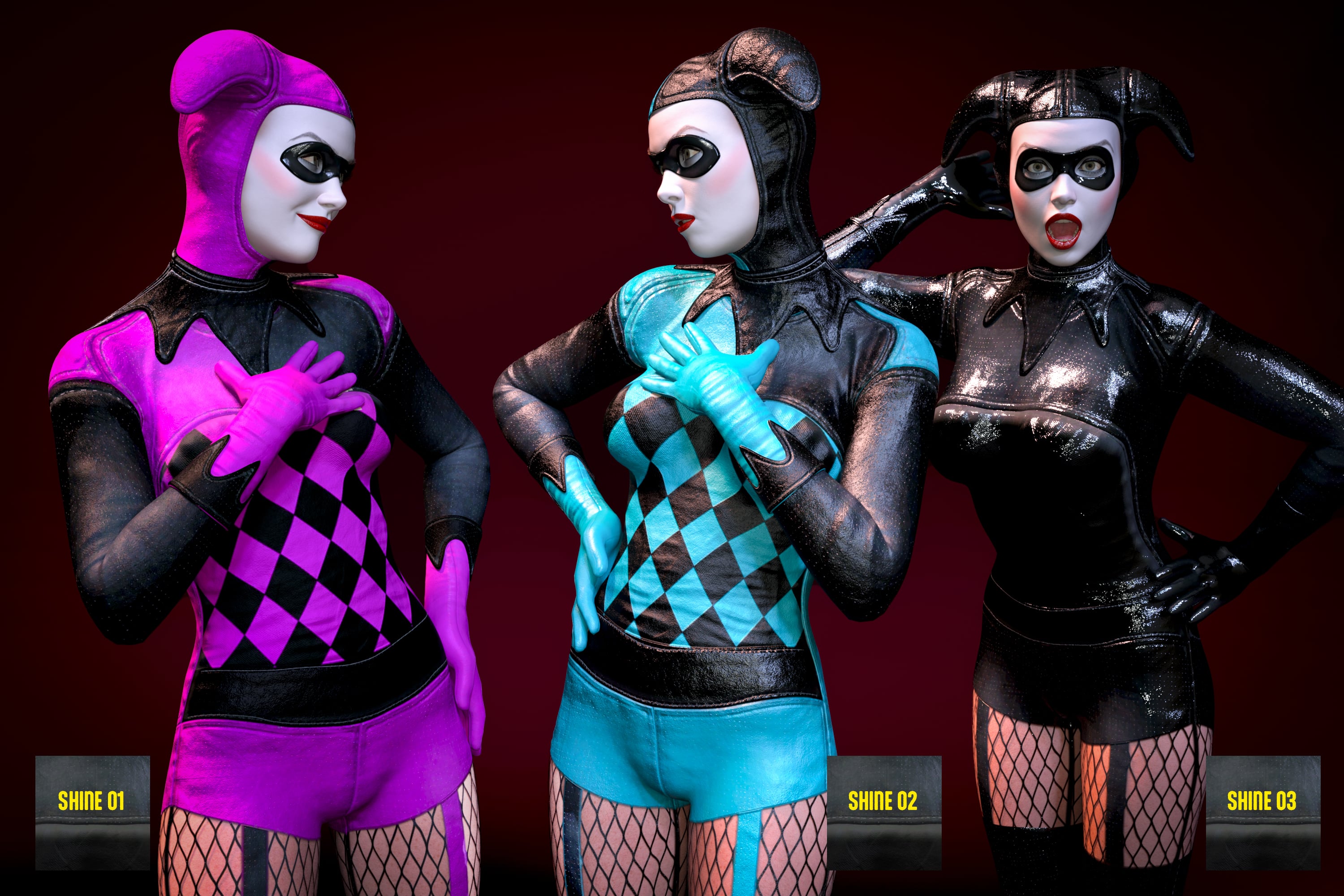M3D dForce Carnival Diva Outfit for Genesis 9 | Daz 3D