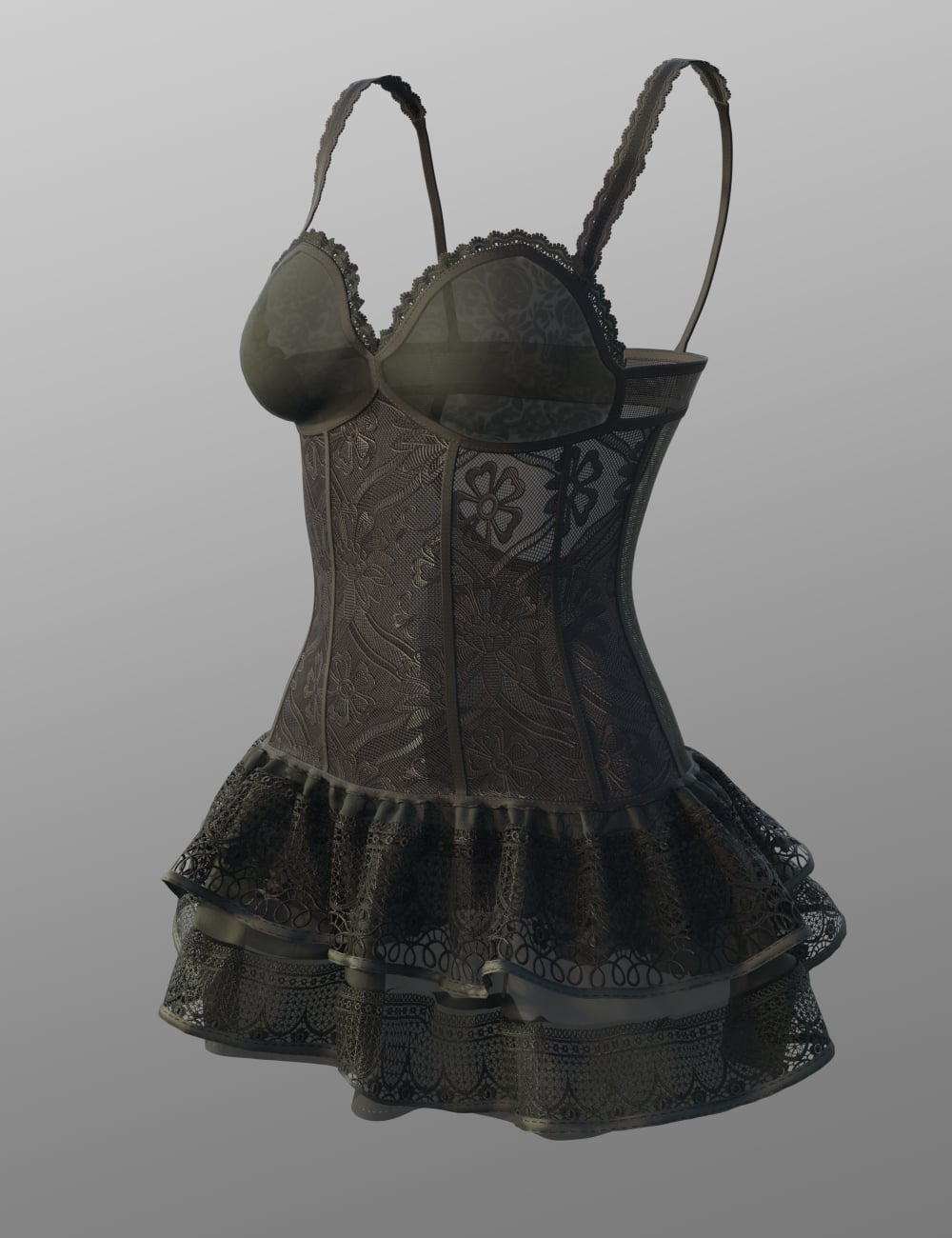 dForce Lala Lace Set for Genesis 9 | Daz 3D