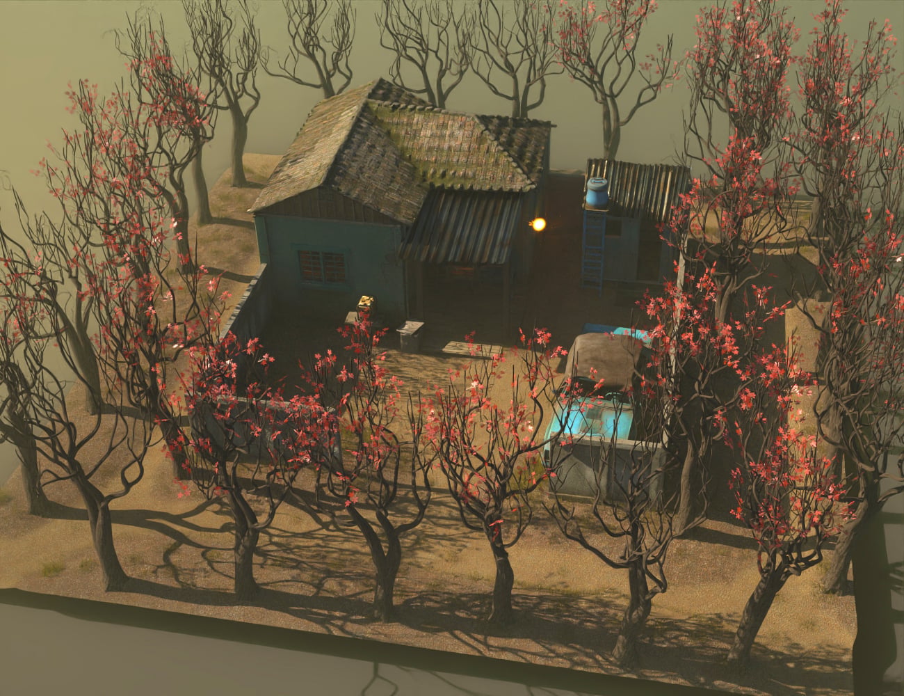 Rustic Cottage | Daz 3D