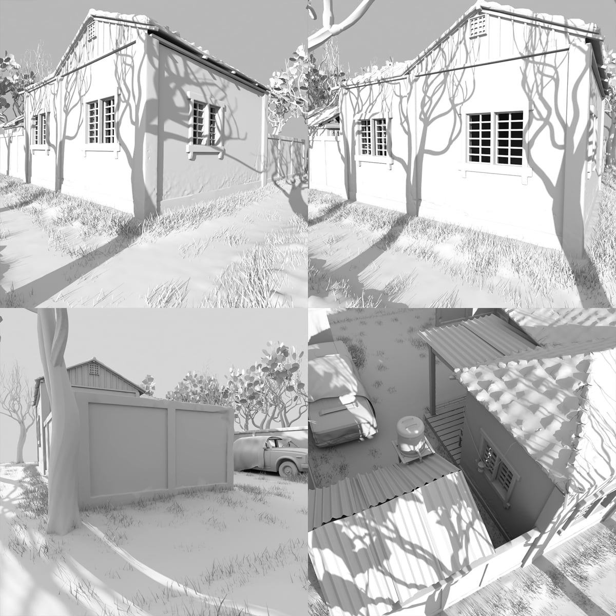 Rustic Cottage | Daz 3D