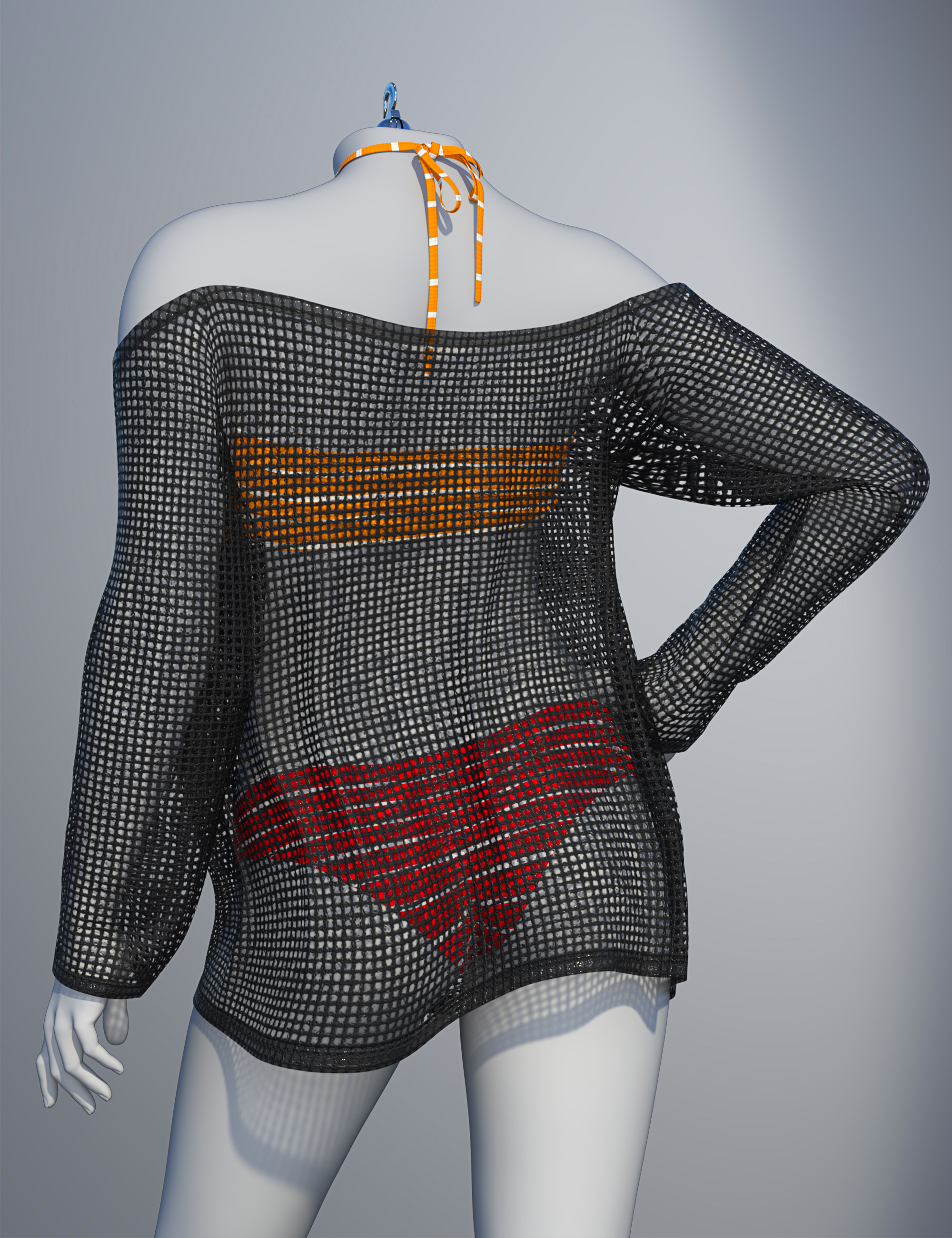 dForce SU Sunscreen Clothing for Genesis 9 | Daz 3D