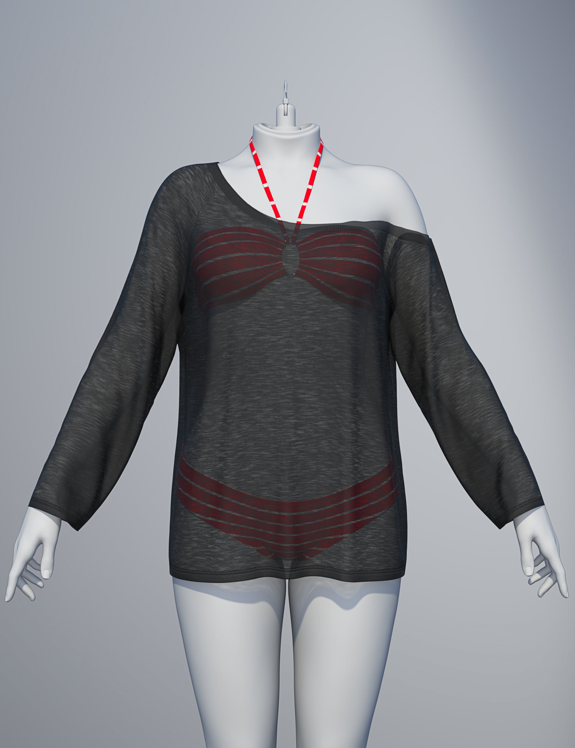 dForce SU Sunscreen Clothing for Genesis 9 | Daz 3D