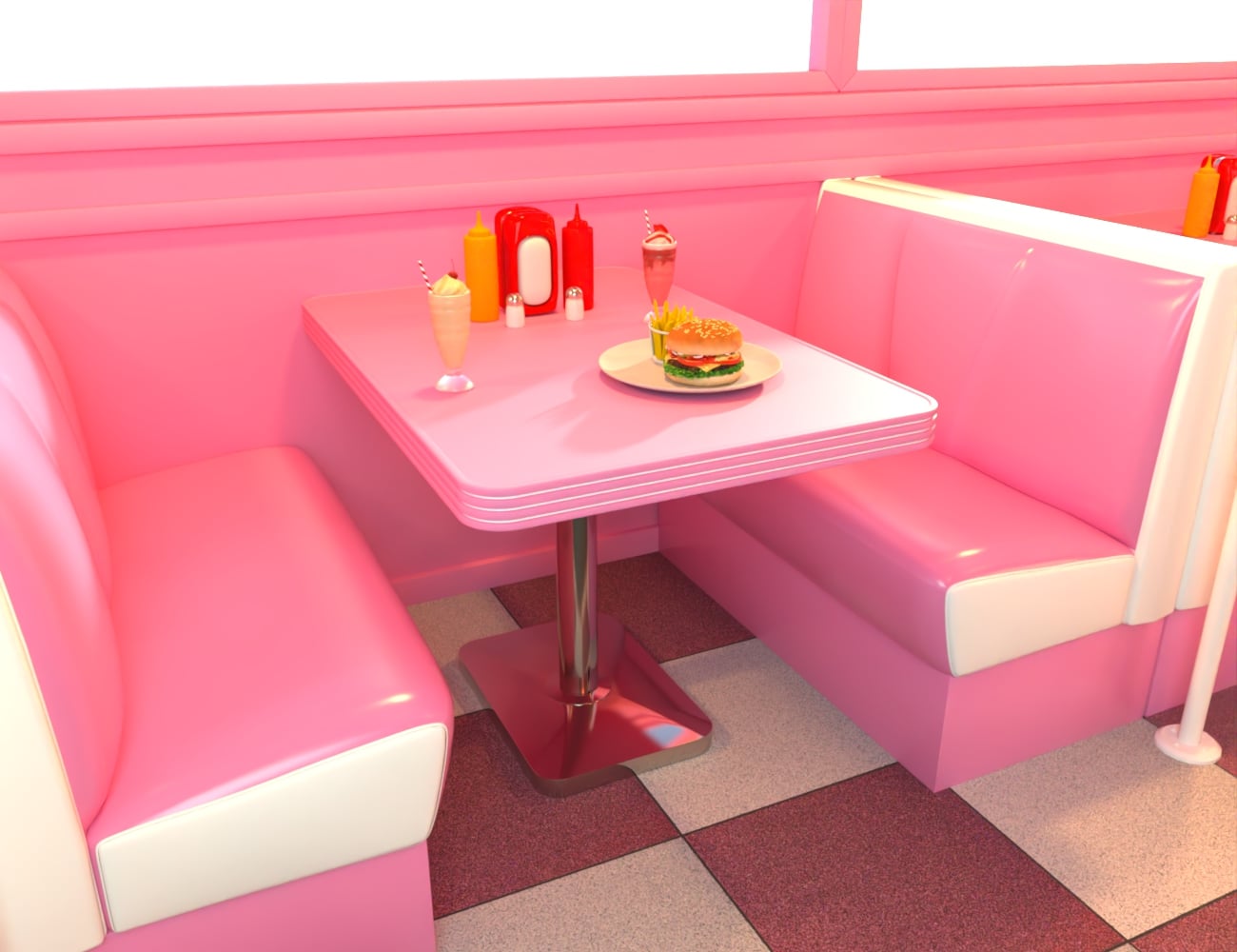 AP Retro Diner | Daz 3D