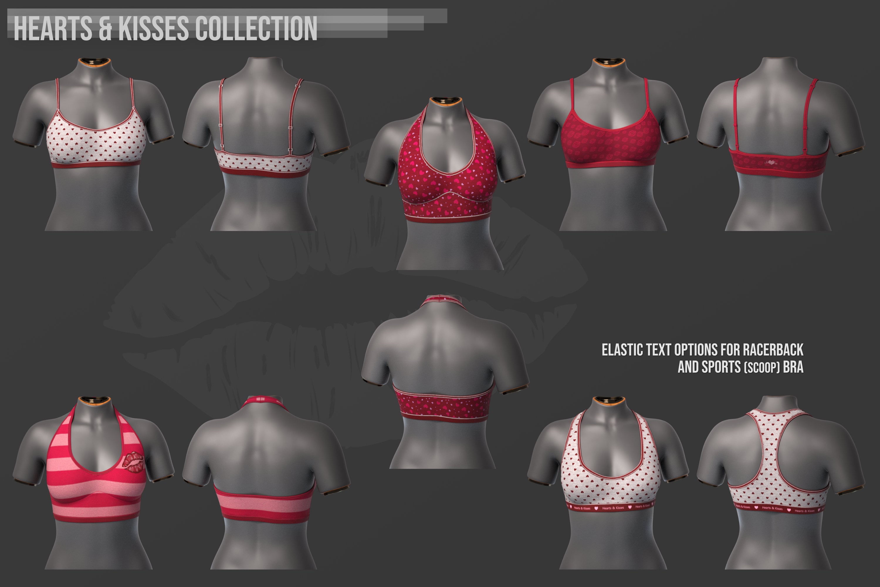 NG Cotton Bras Essentials Collection Volume 1 | Daz 3D