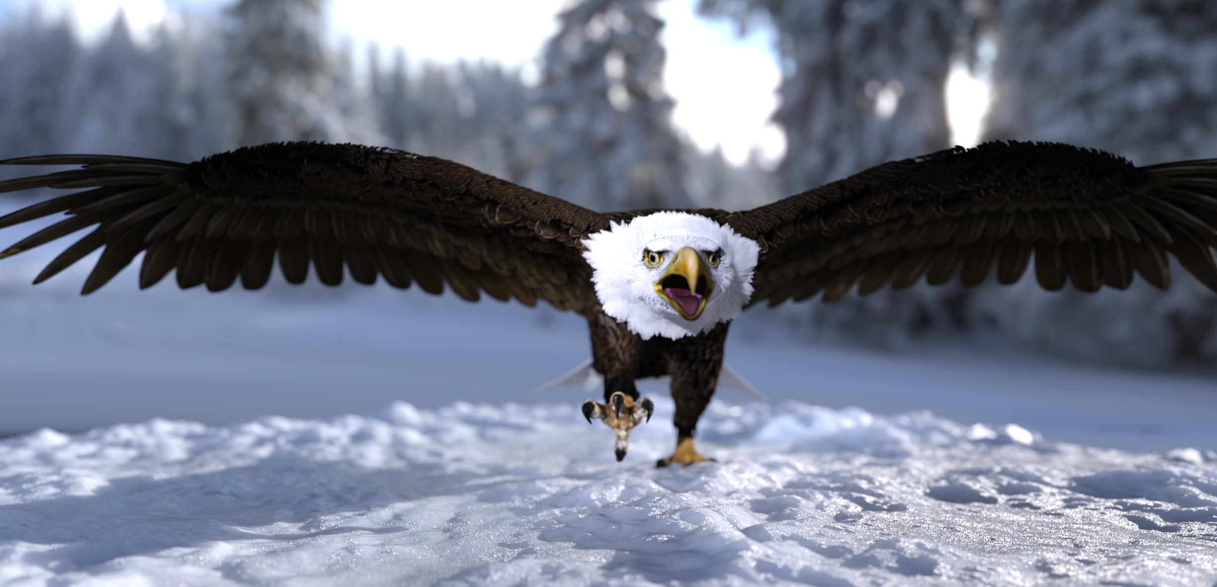 Bald Eagle by AM | Daz 3D