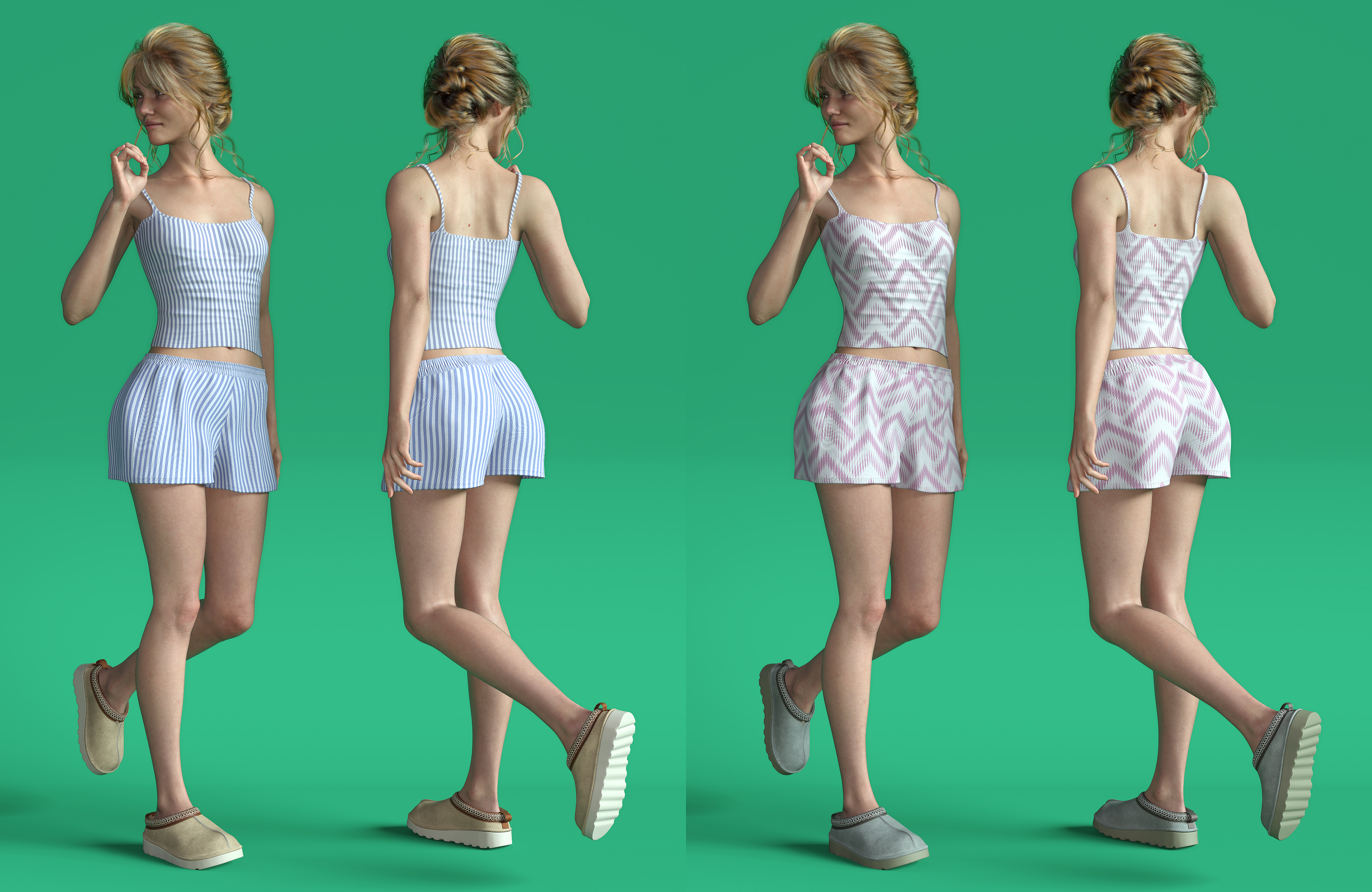 dForce Cozy Wear Set for Genesis 9 Texture Add-On | Daz 3D