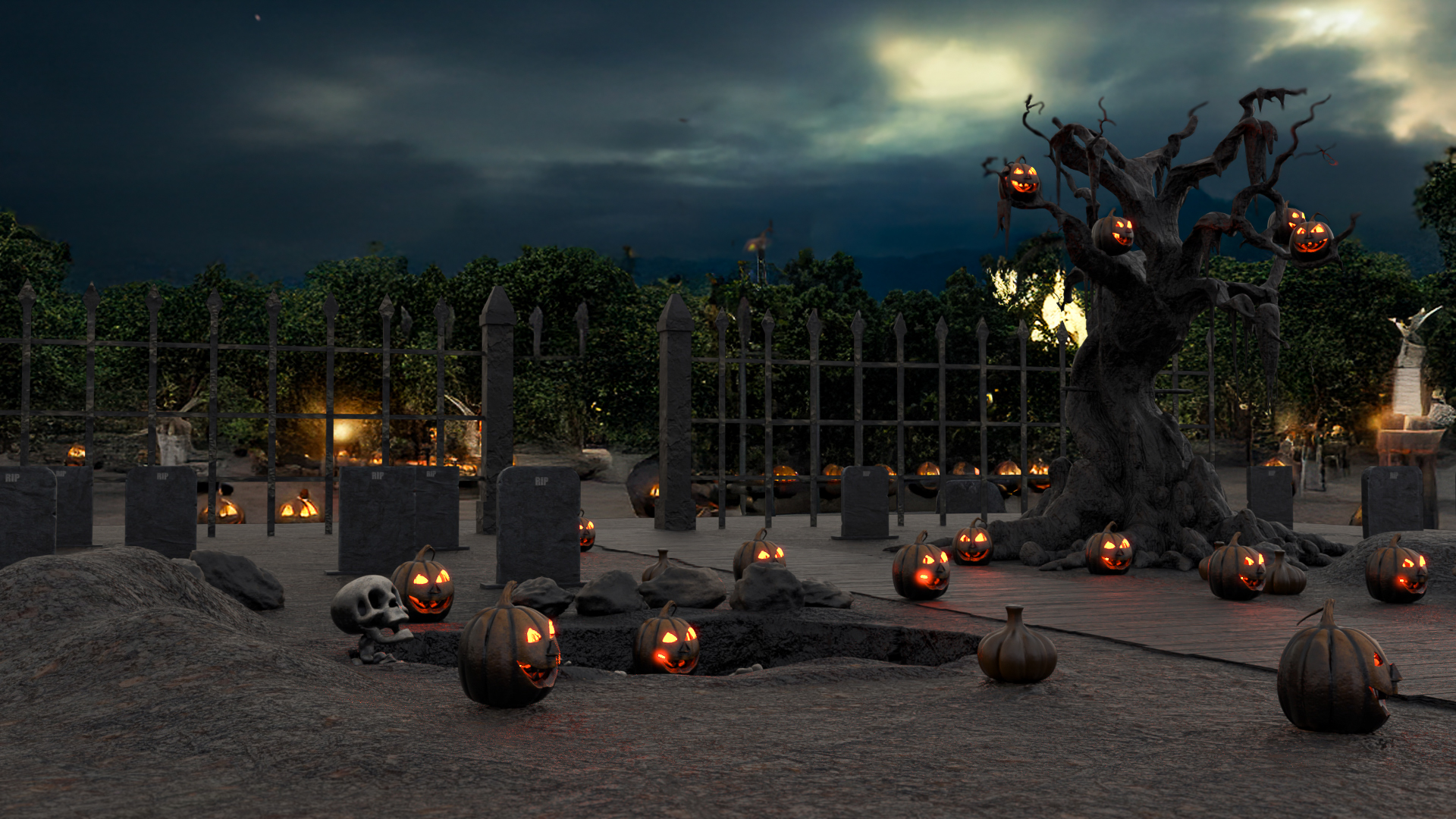 Halloween Grave | Daz 3D