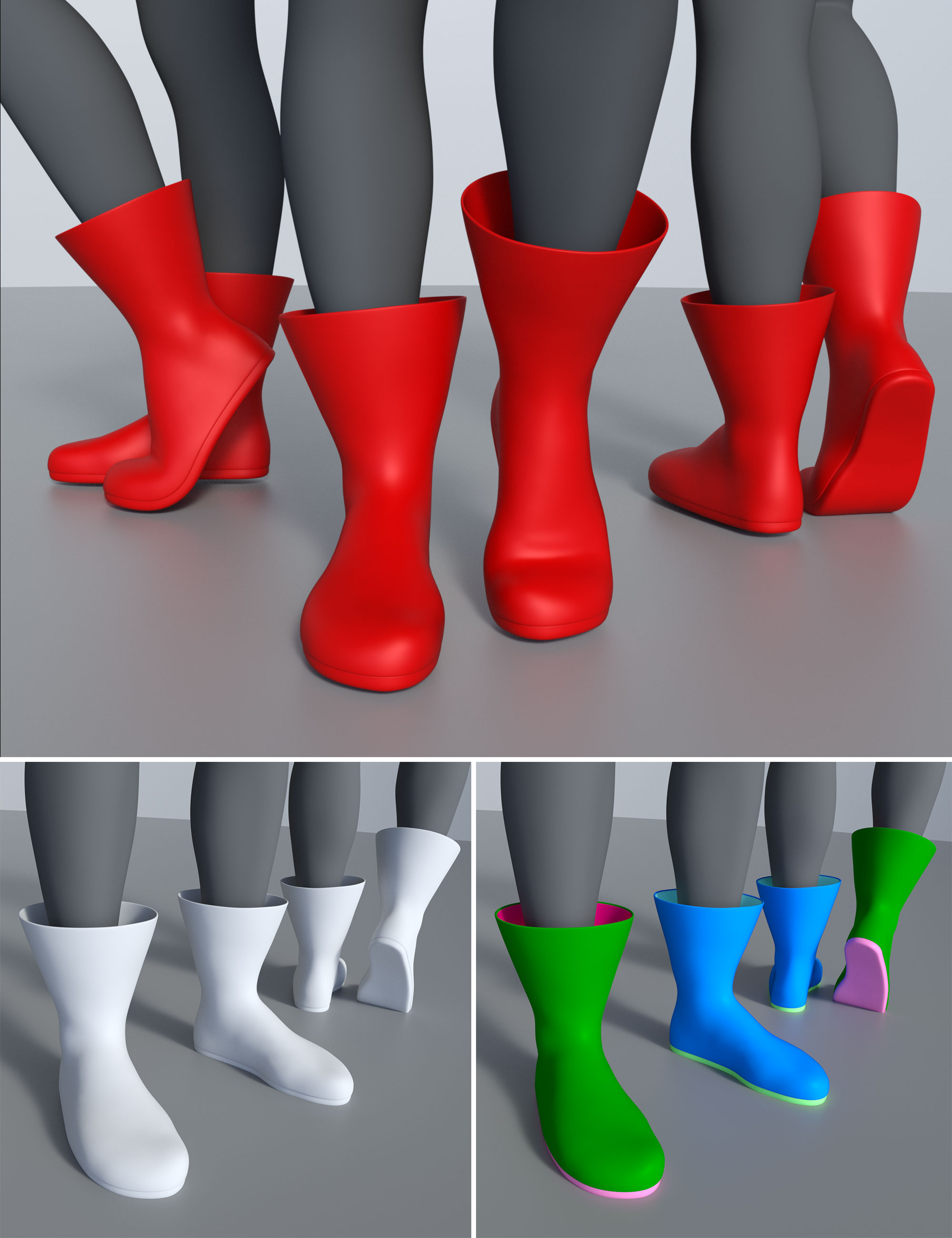 Footwear v010 MMKBGenesis 9 | Daz 3D