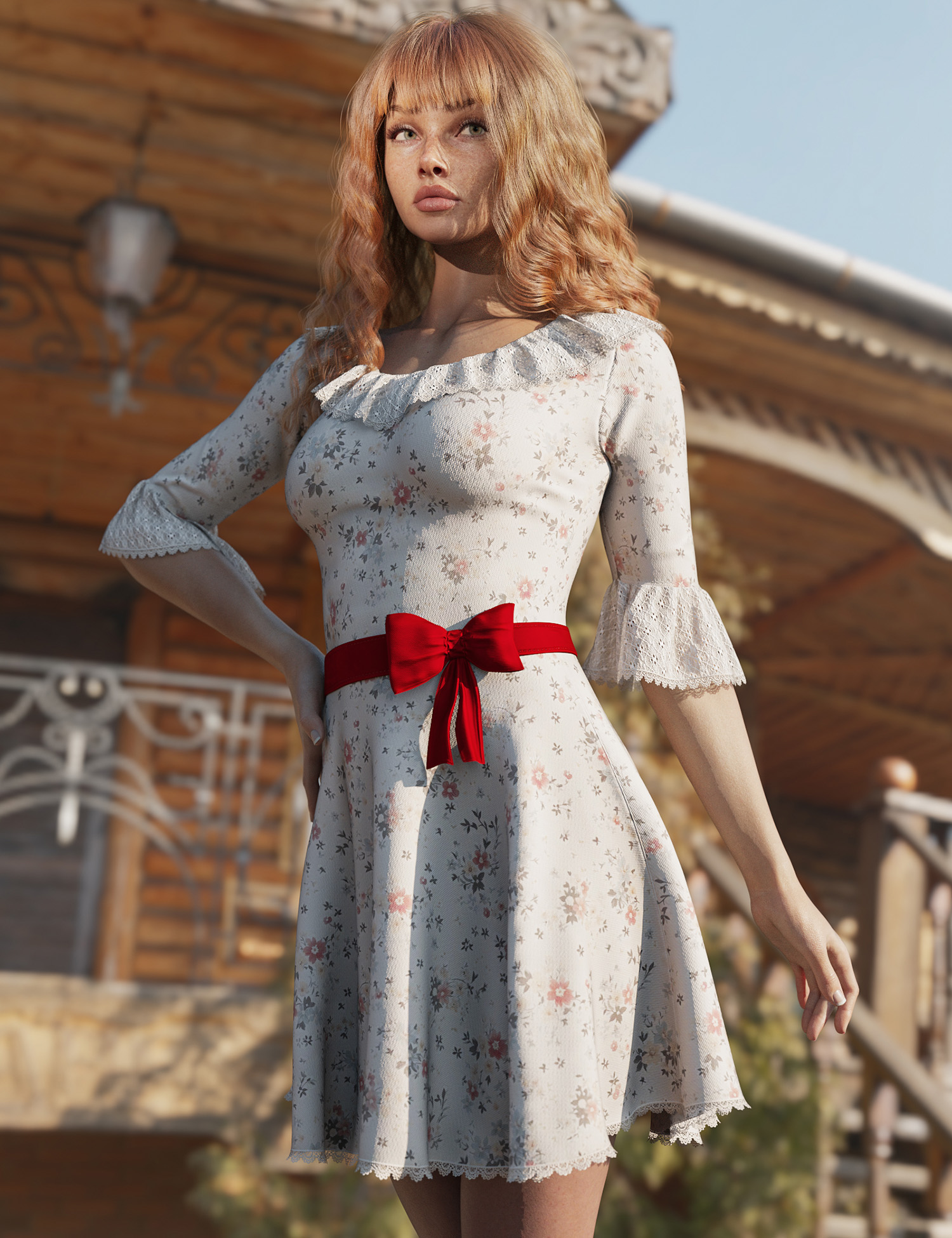 dForce Deadly and Cute for Genesis 9 ⋆ Freebies Daz 3D