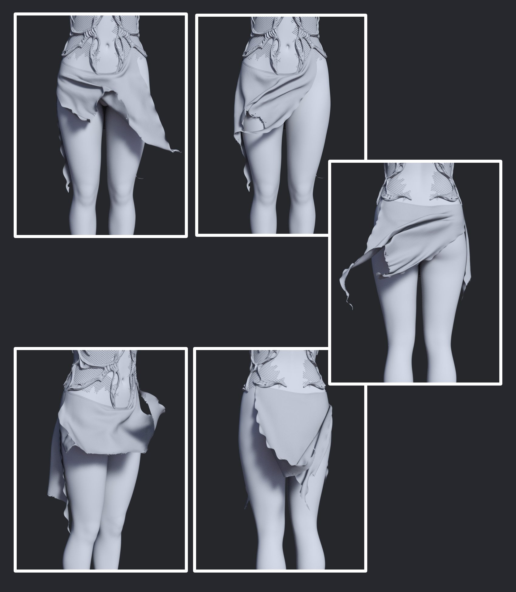 dForce Abysmal Void Outfit for Genesis 9 | Daz 3D