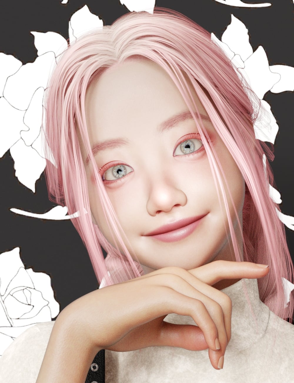 7-ko Suiren Genesis 9 Feminine | Daz 3D