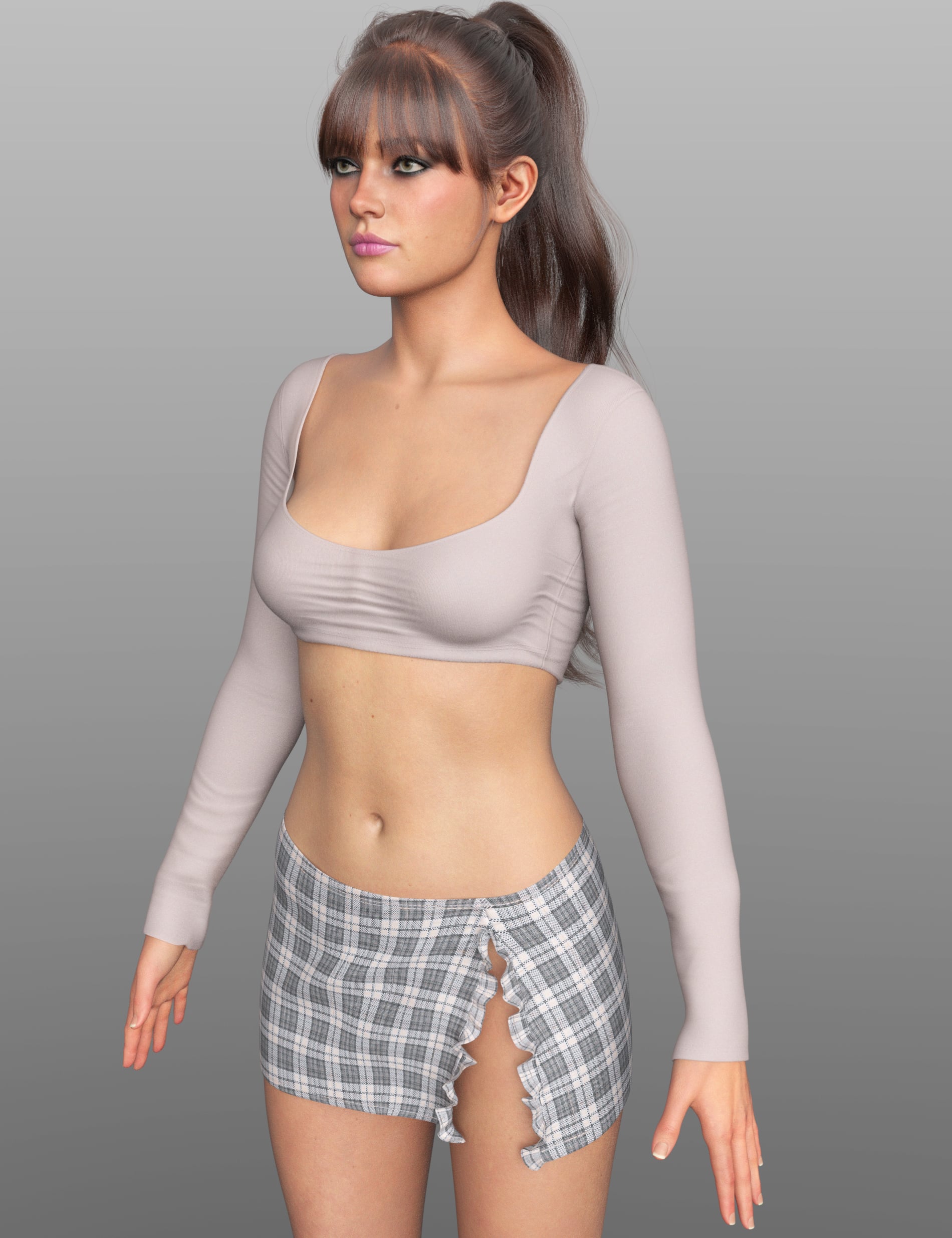 F3D Soft Rebel Outfit for Genesis 9 and Genesis 8 | Daz 3D