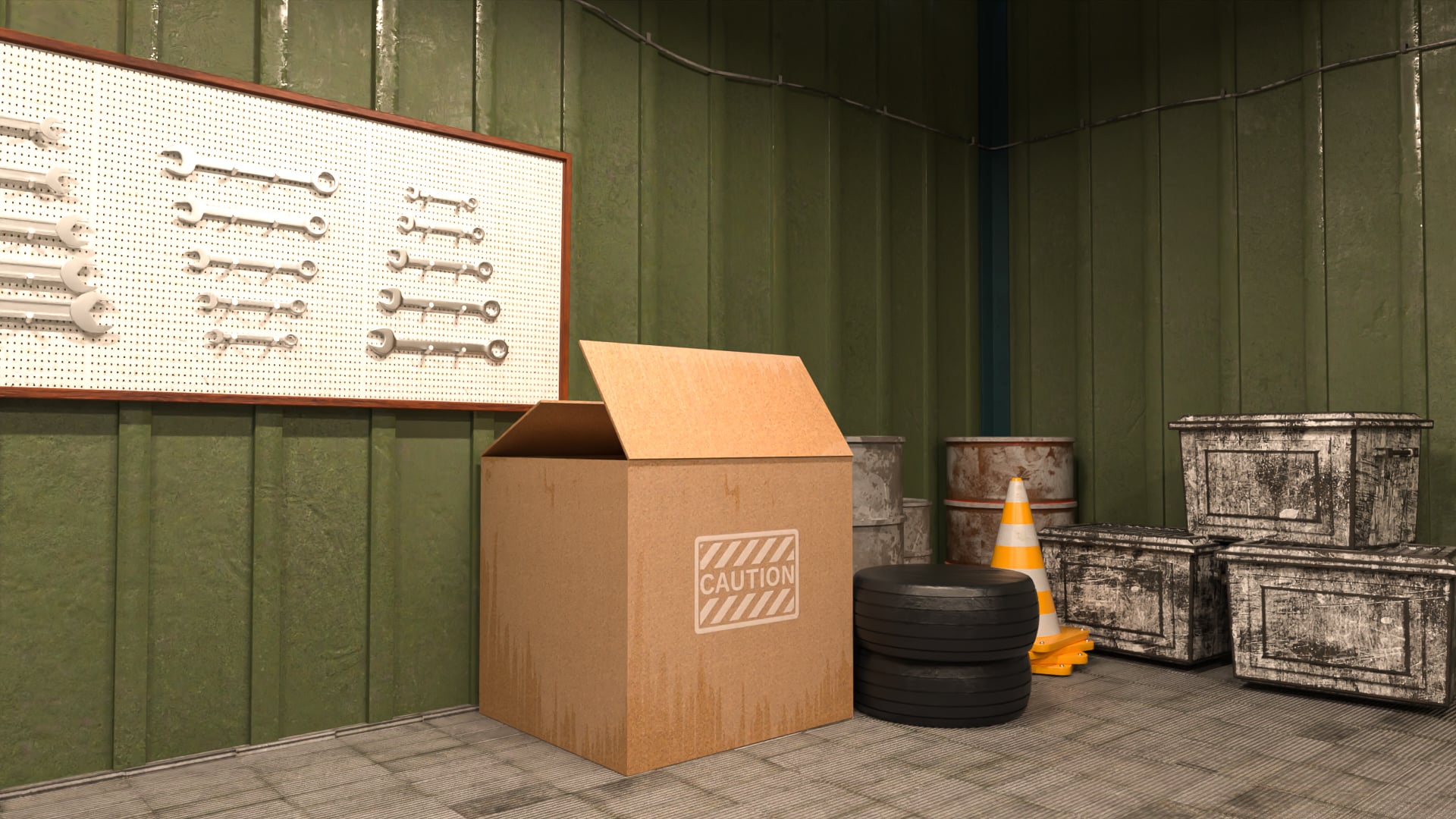 Car Garage | Daz 3D