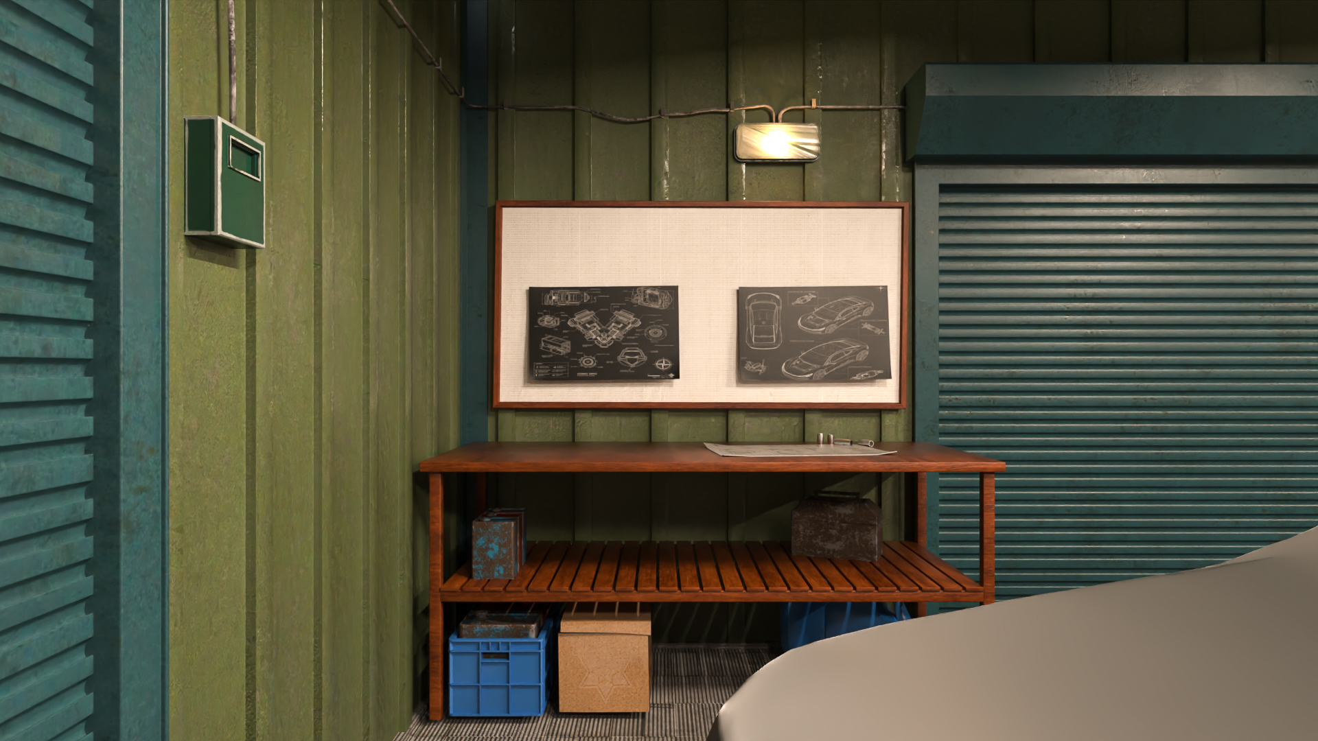 Car Garage | Daz 3D