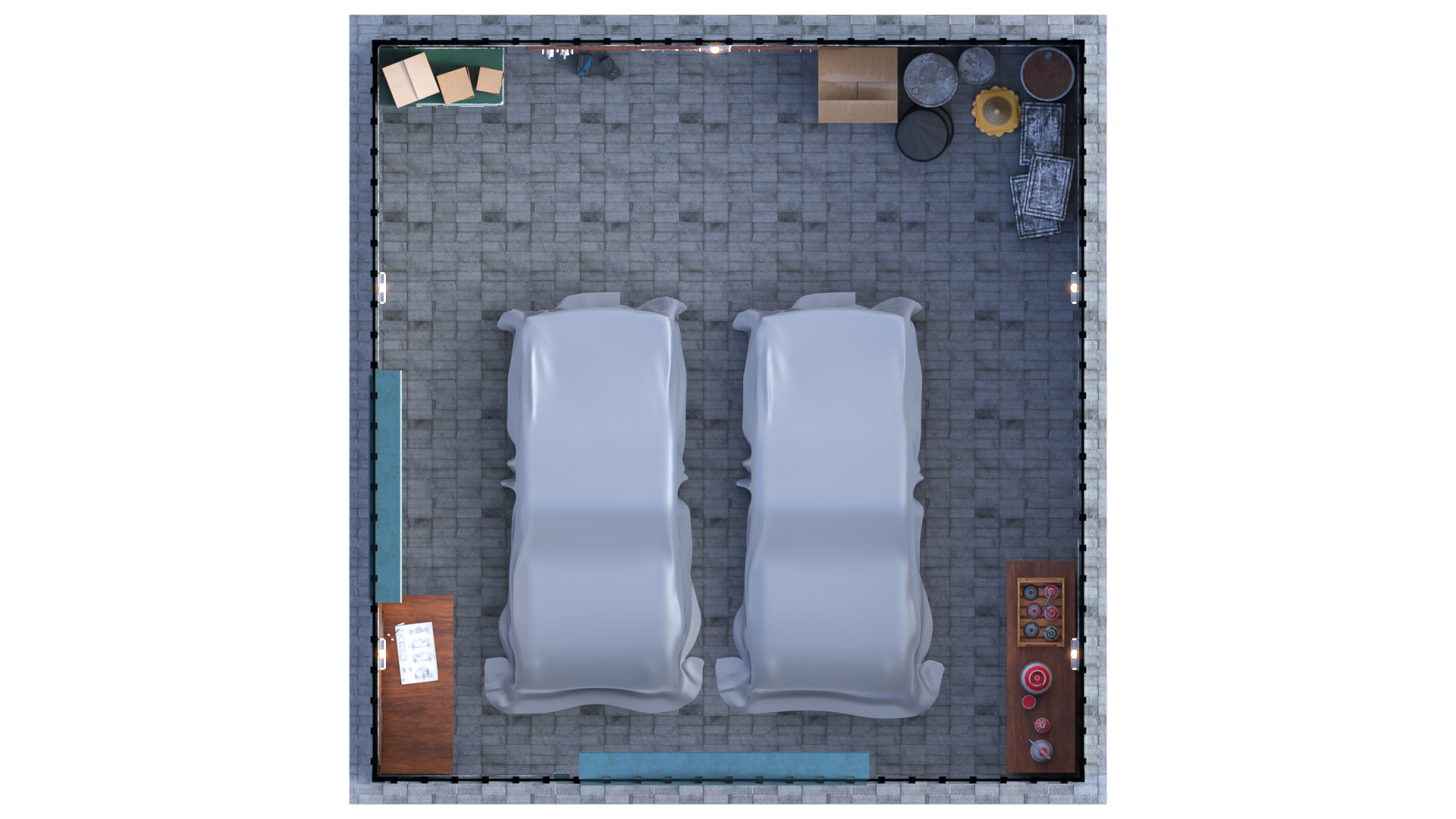 Car Garage | Daz 3D