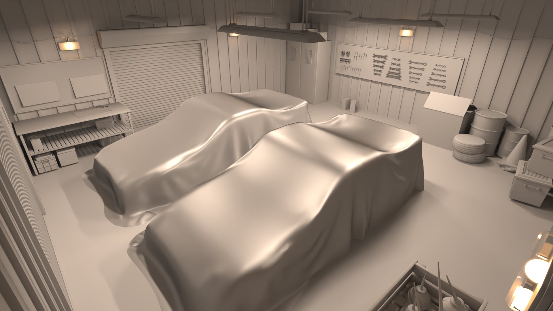 Car Garage | Daz 3D