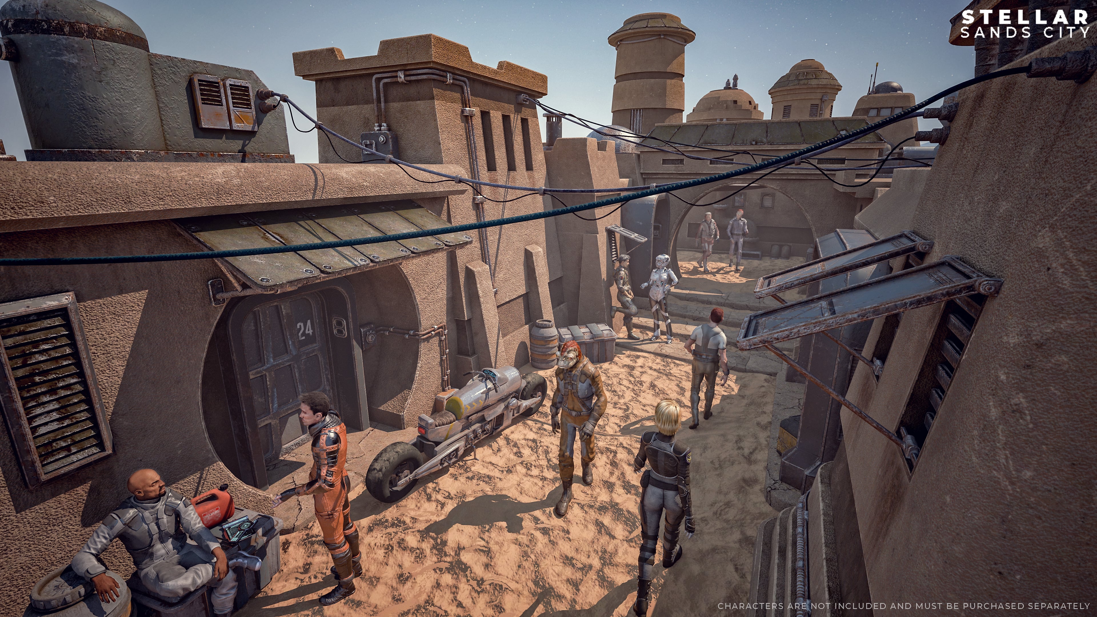 Stellar Sands City | Daz 3D