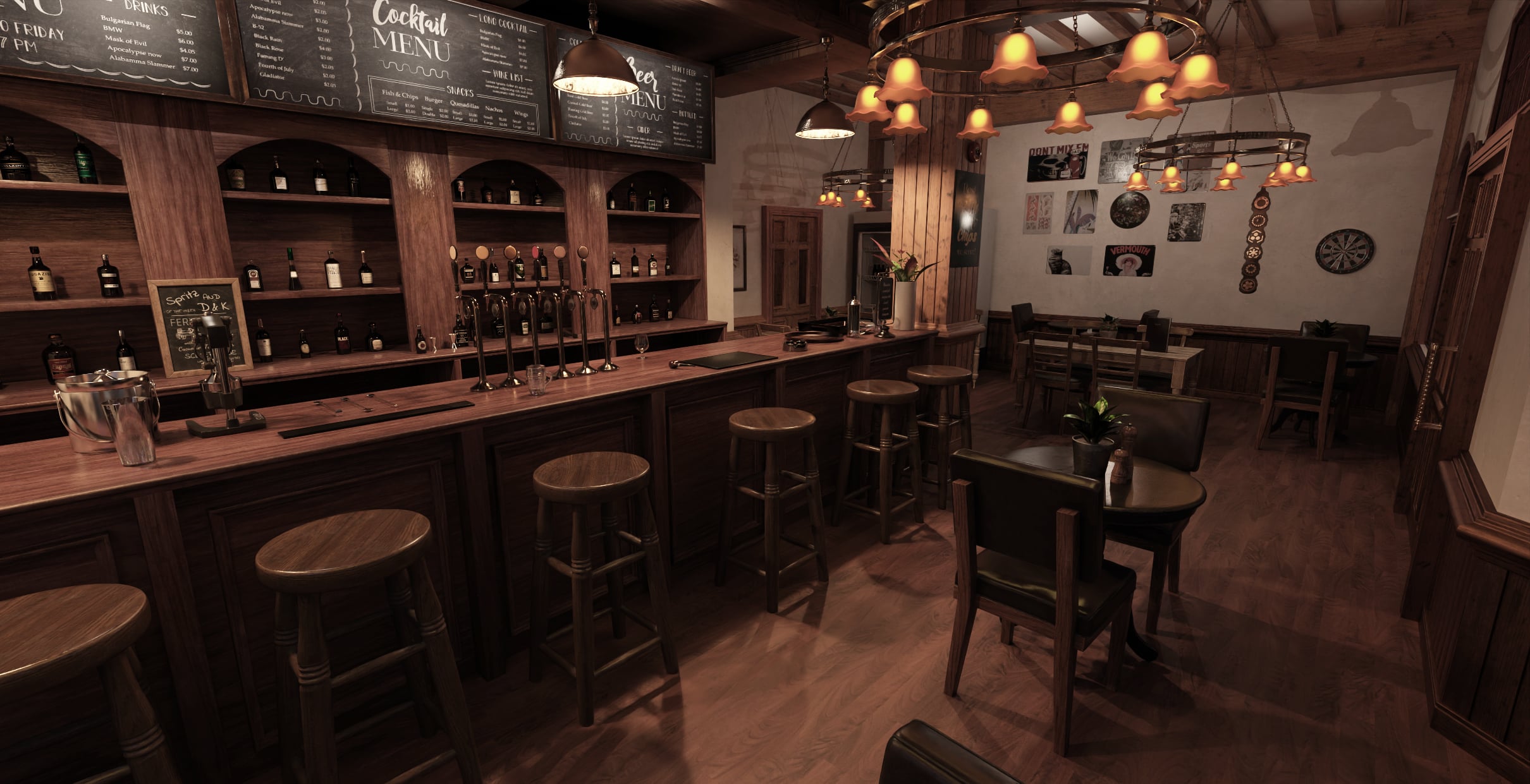 FG British Pub Scene | Daz 3D