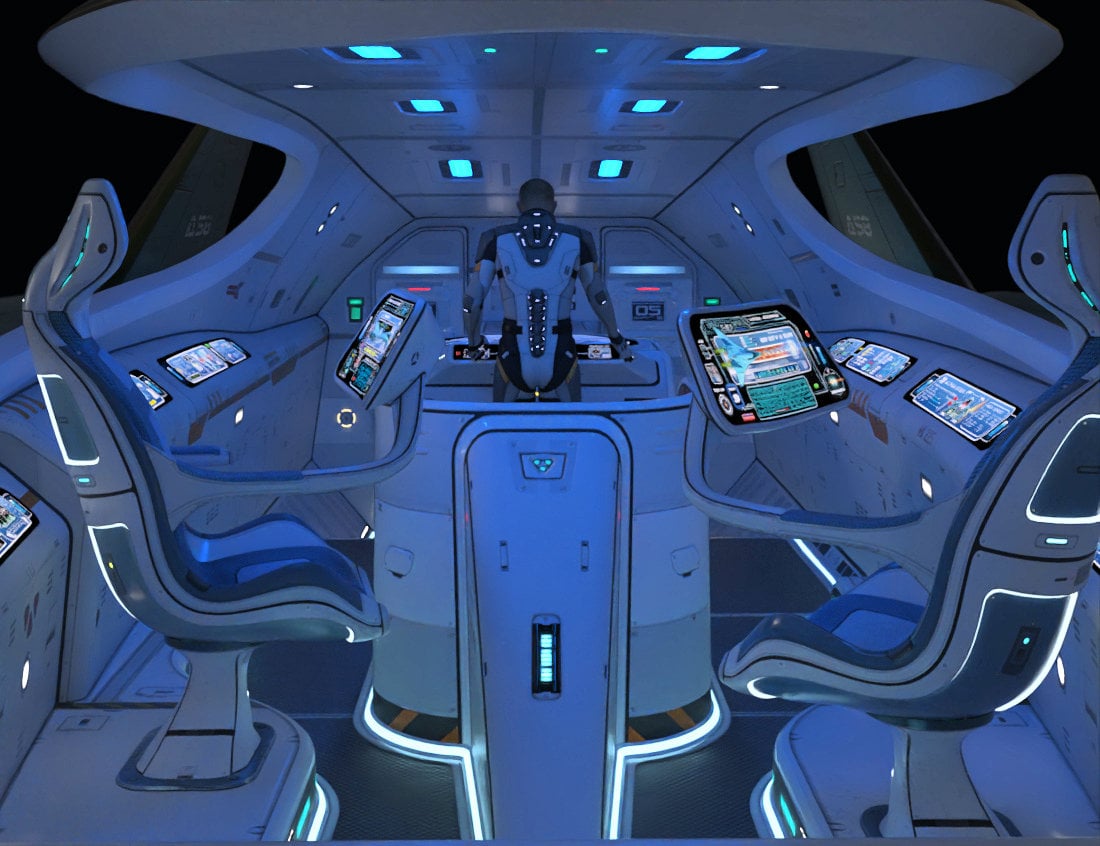 Alpha Star Cockpit | Daz 3D
