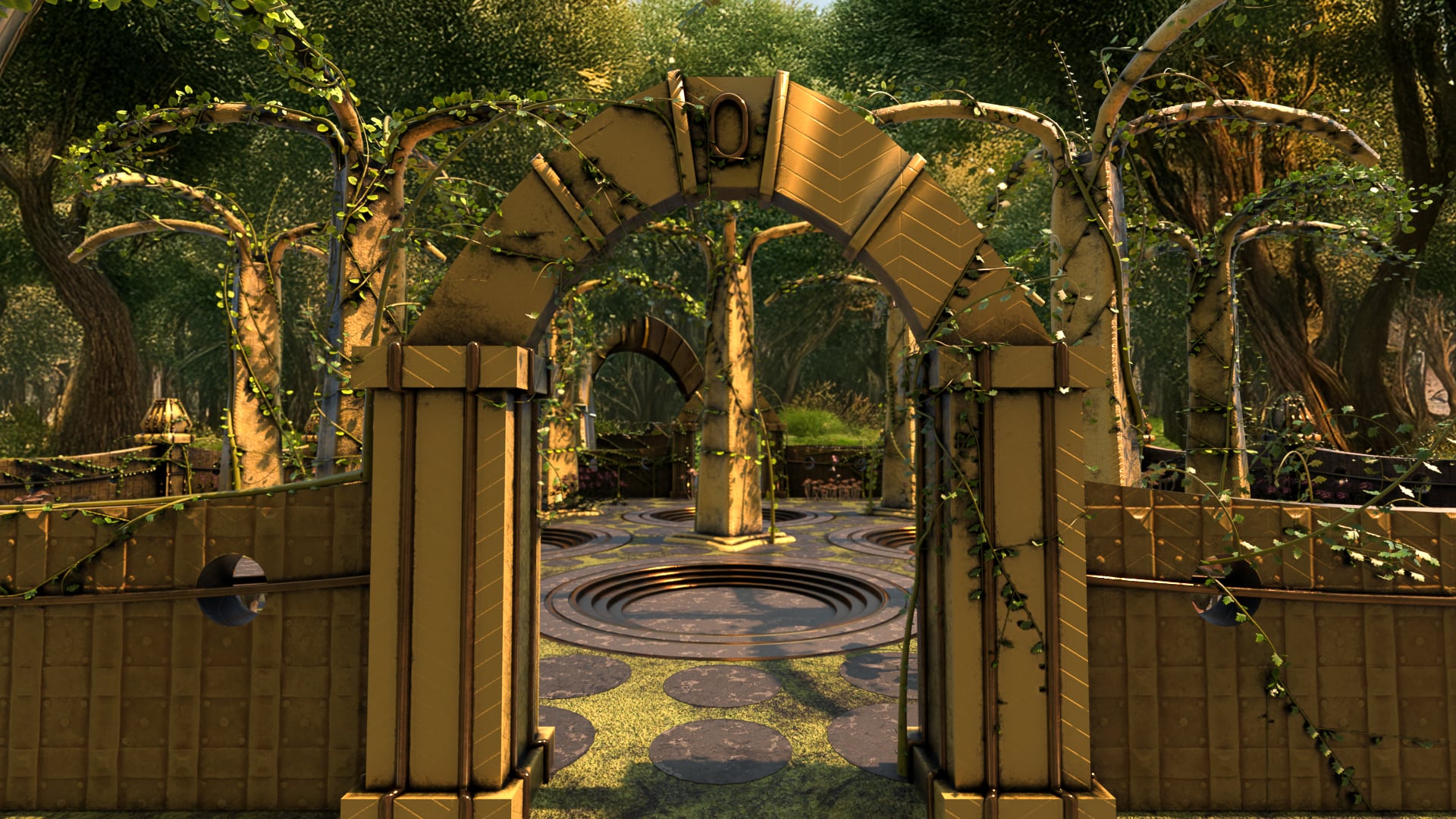 Fractal Wall | Daz 3D