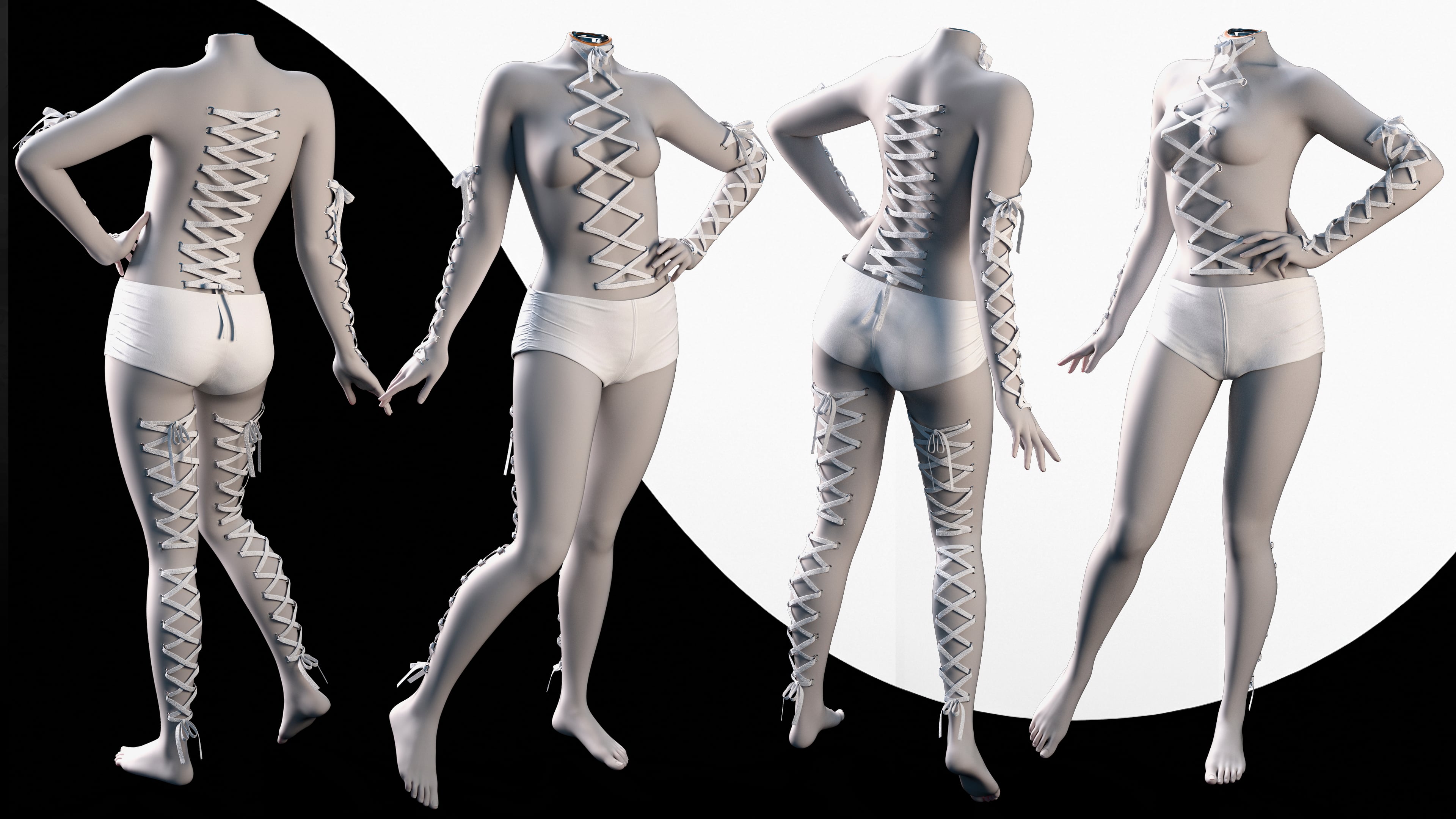 Silked Skins HD for Genesis 9 | Daz 3D