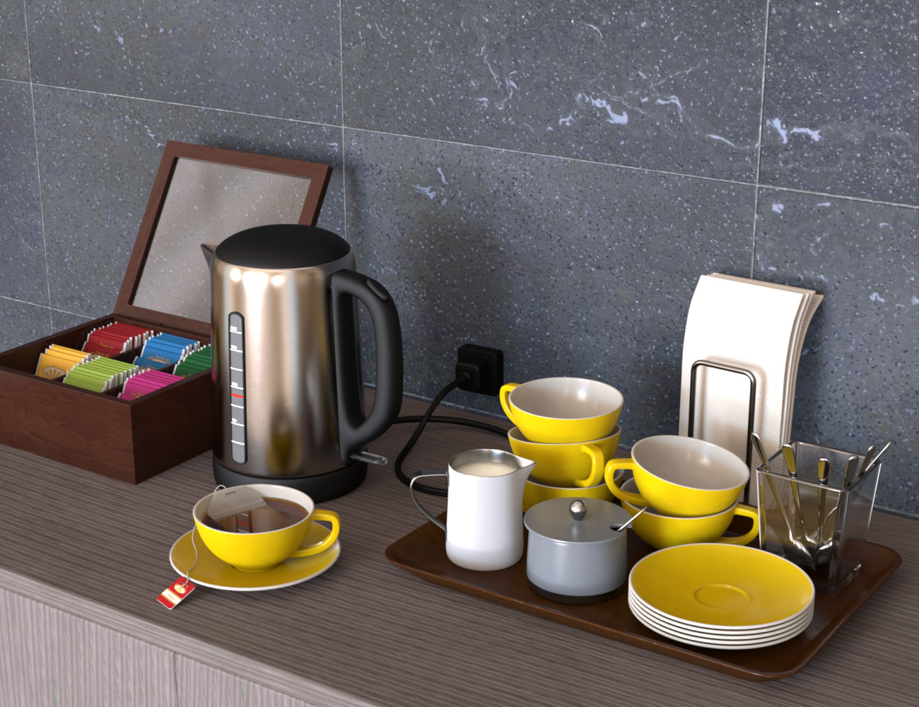 Take A Break Props Set ⋆ Freebies Daz 3D