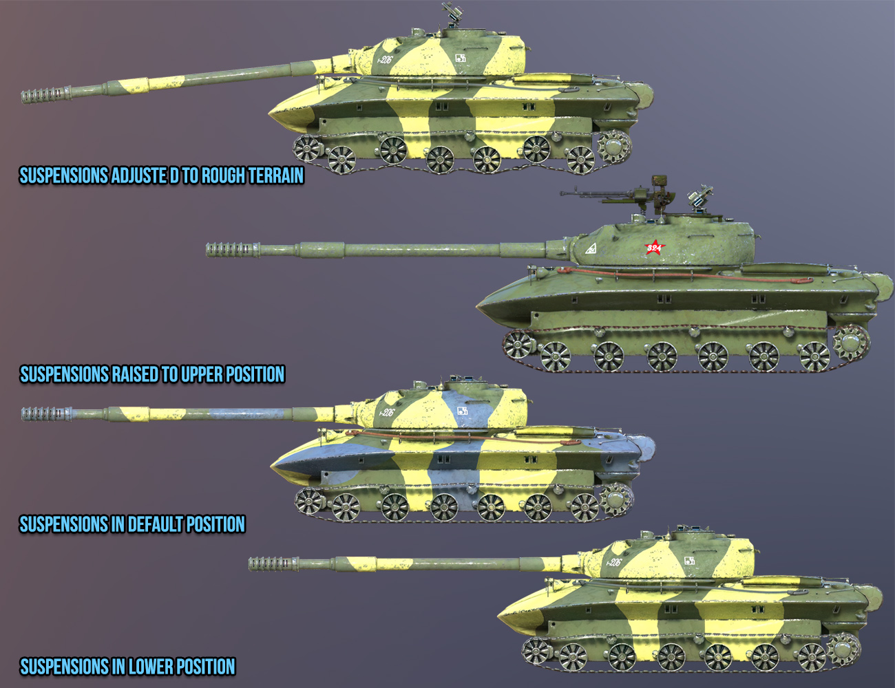 Nuclear War Tank | Daz 3D