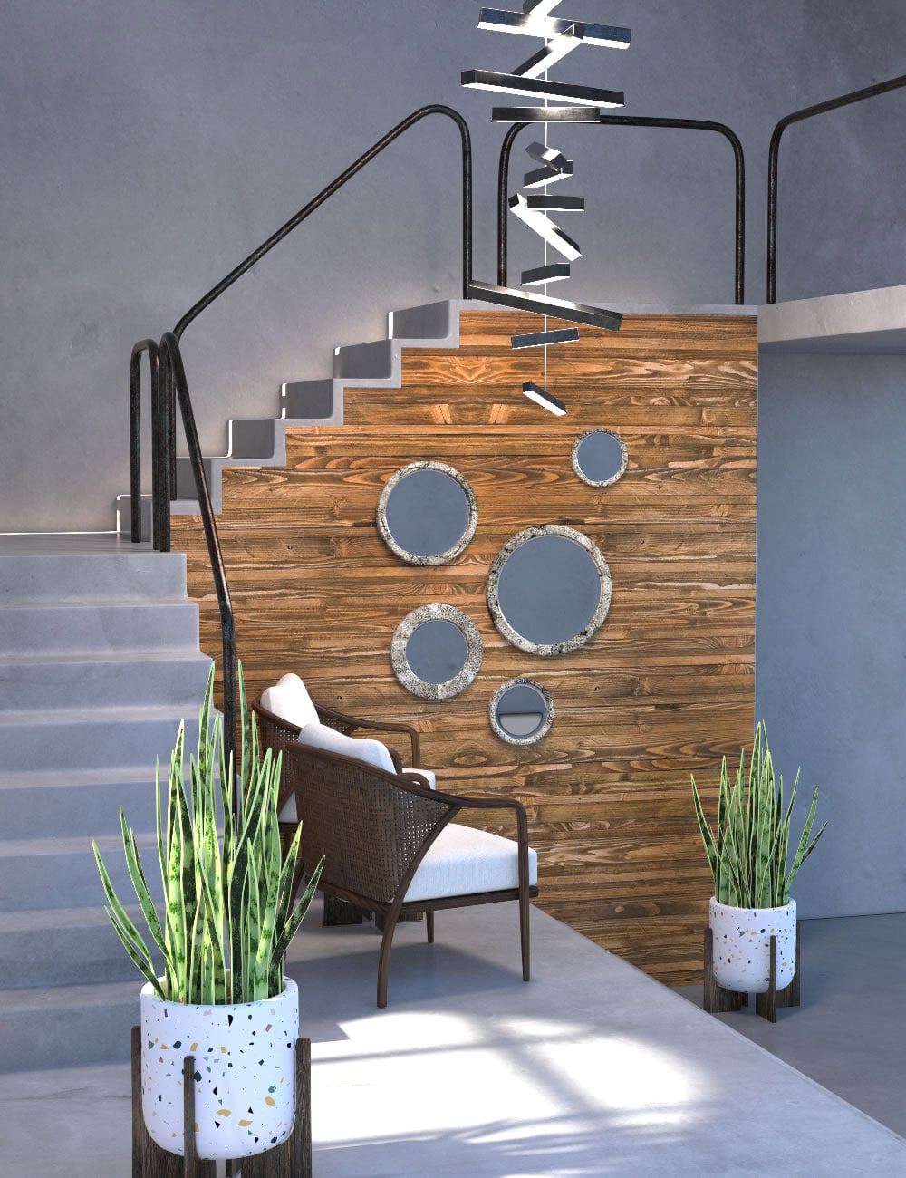 Hallway Nooks Bundle | Daz 3D