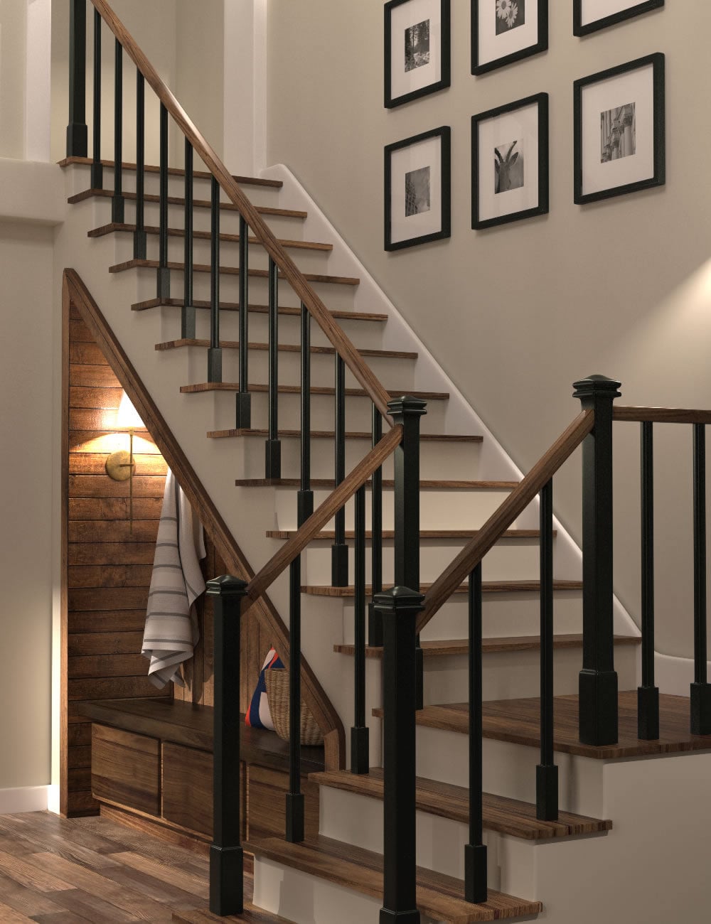 Hallway Nooks Bundle | Daz 3D
