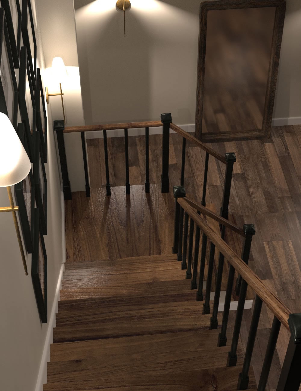 Hallway Nooks Bundle | Daz 3D
