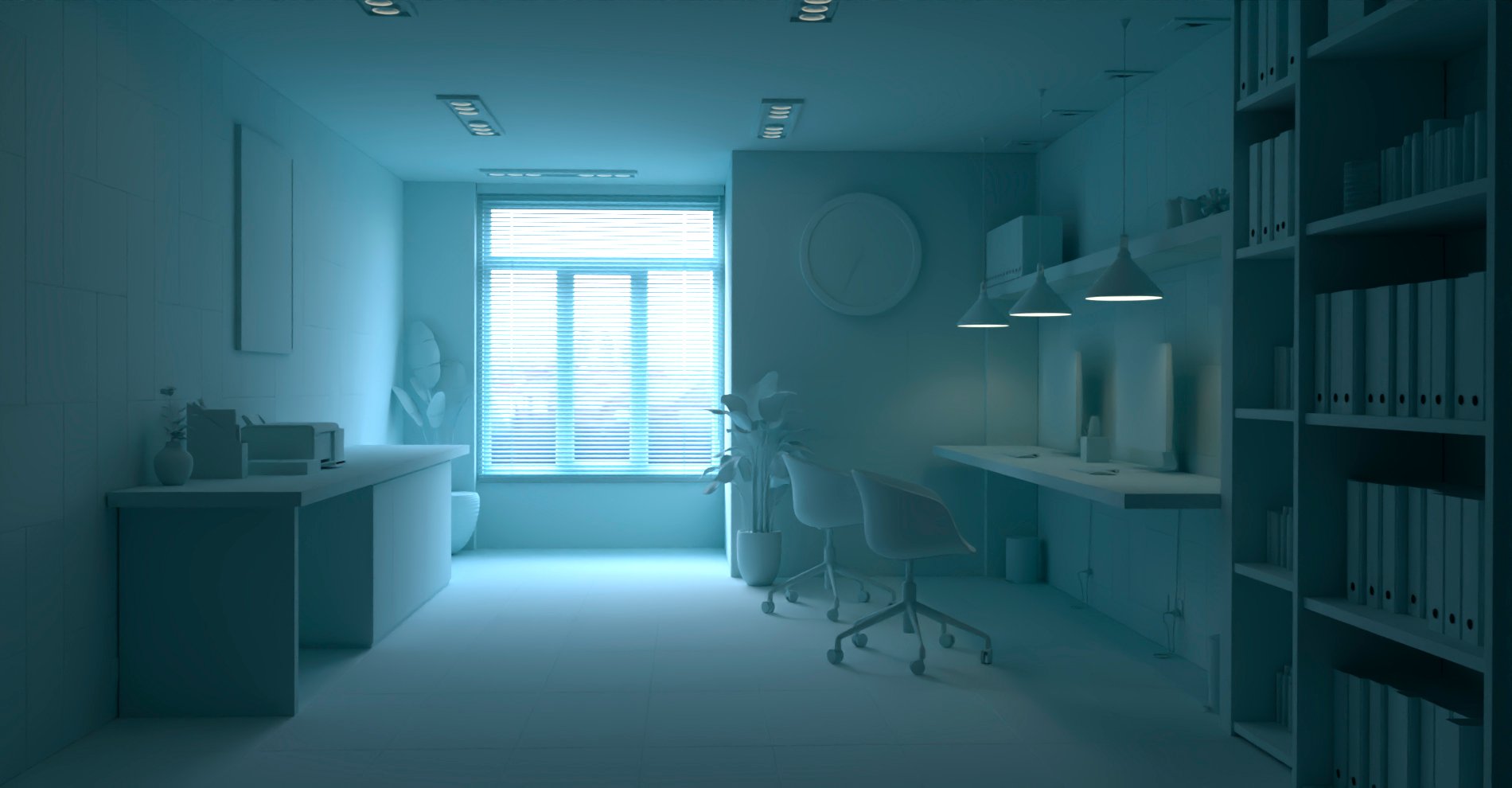 Small Work Office | Daz 3D