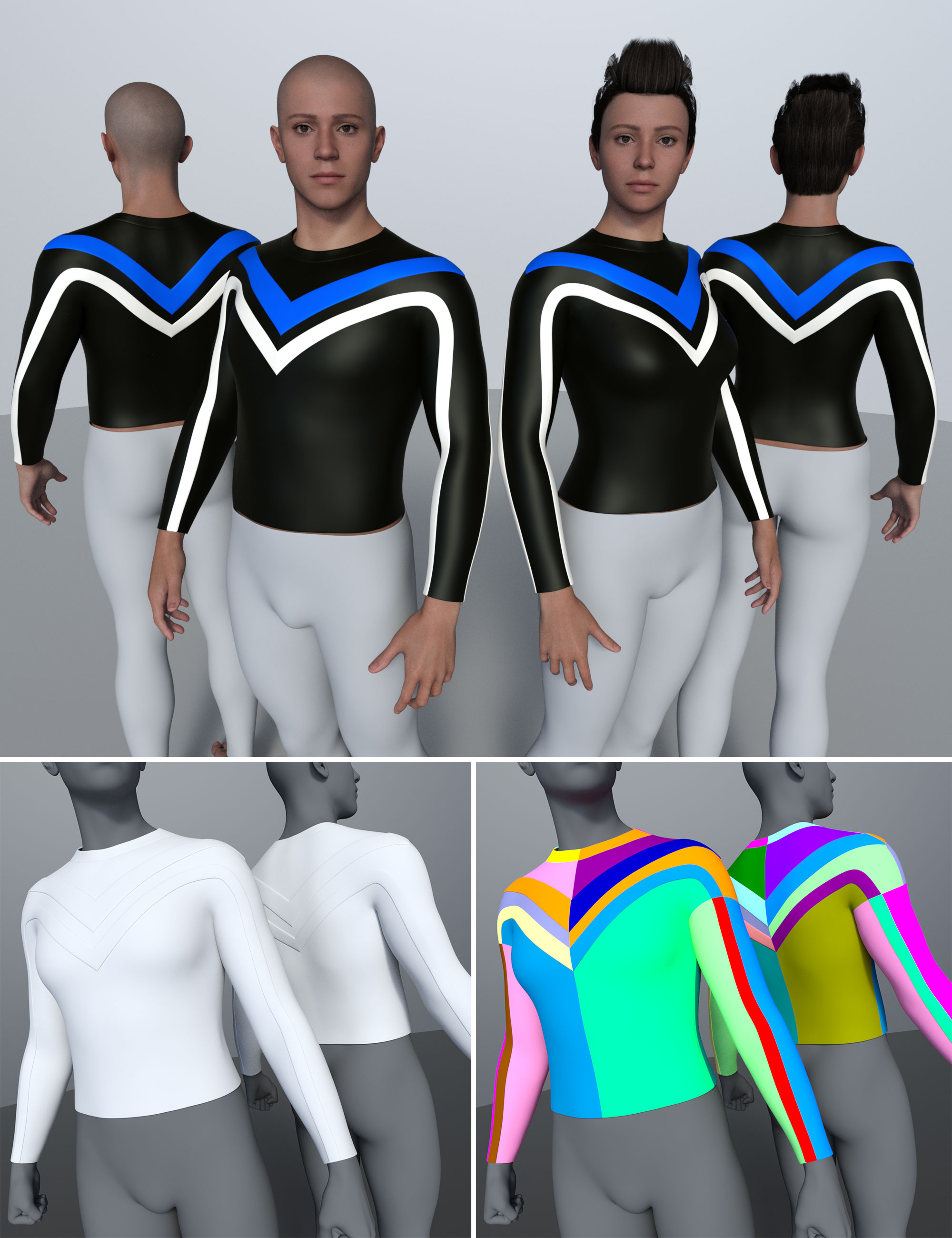 Tops 031 MMKBGenesis 9 | Daz 3D