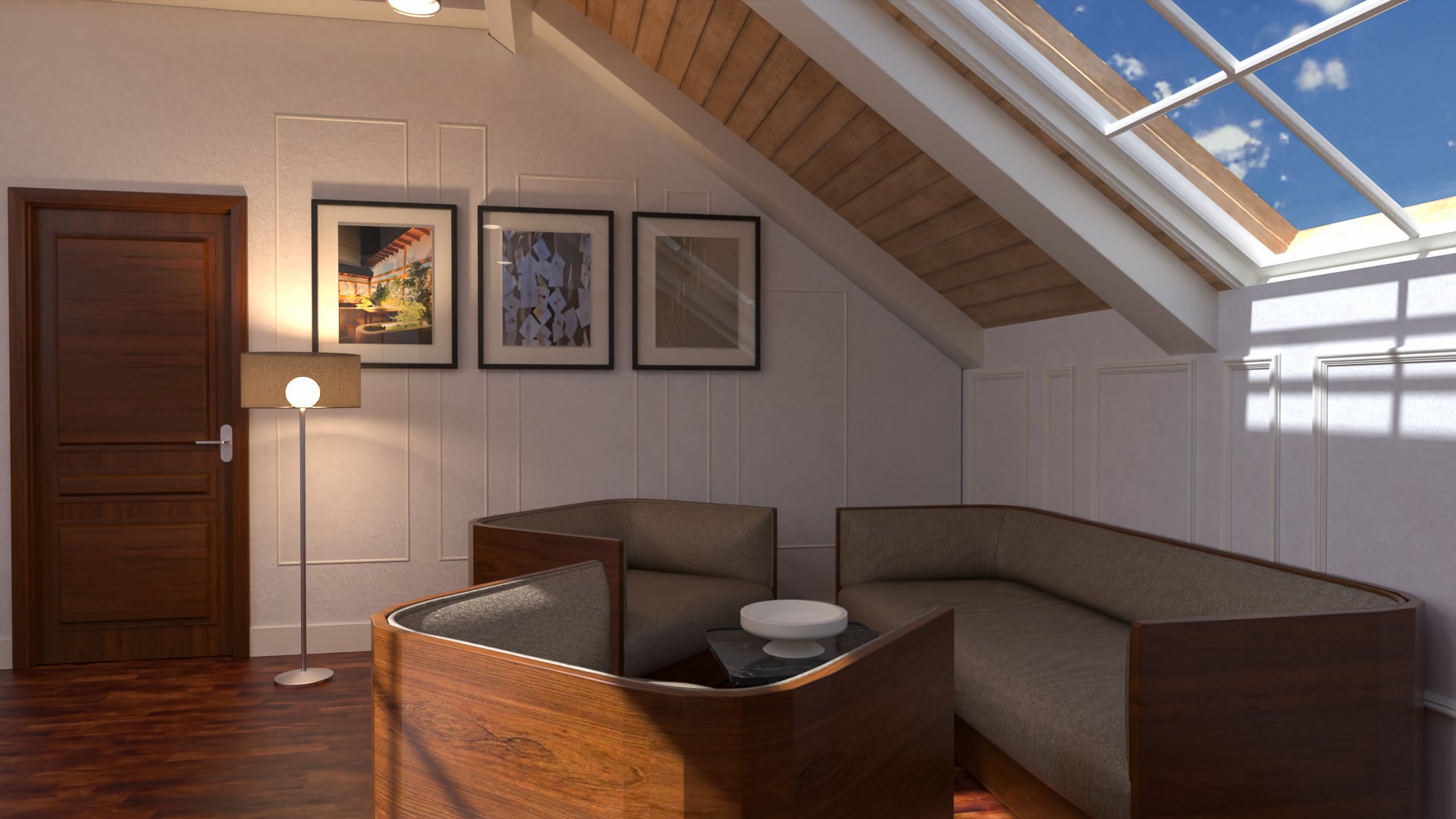 Attic Apartment | Daz 3D