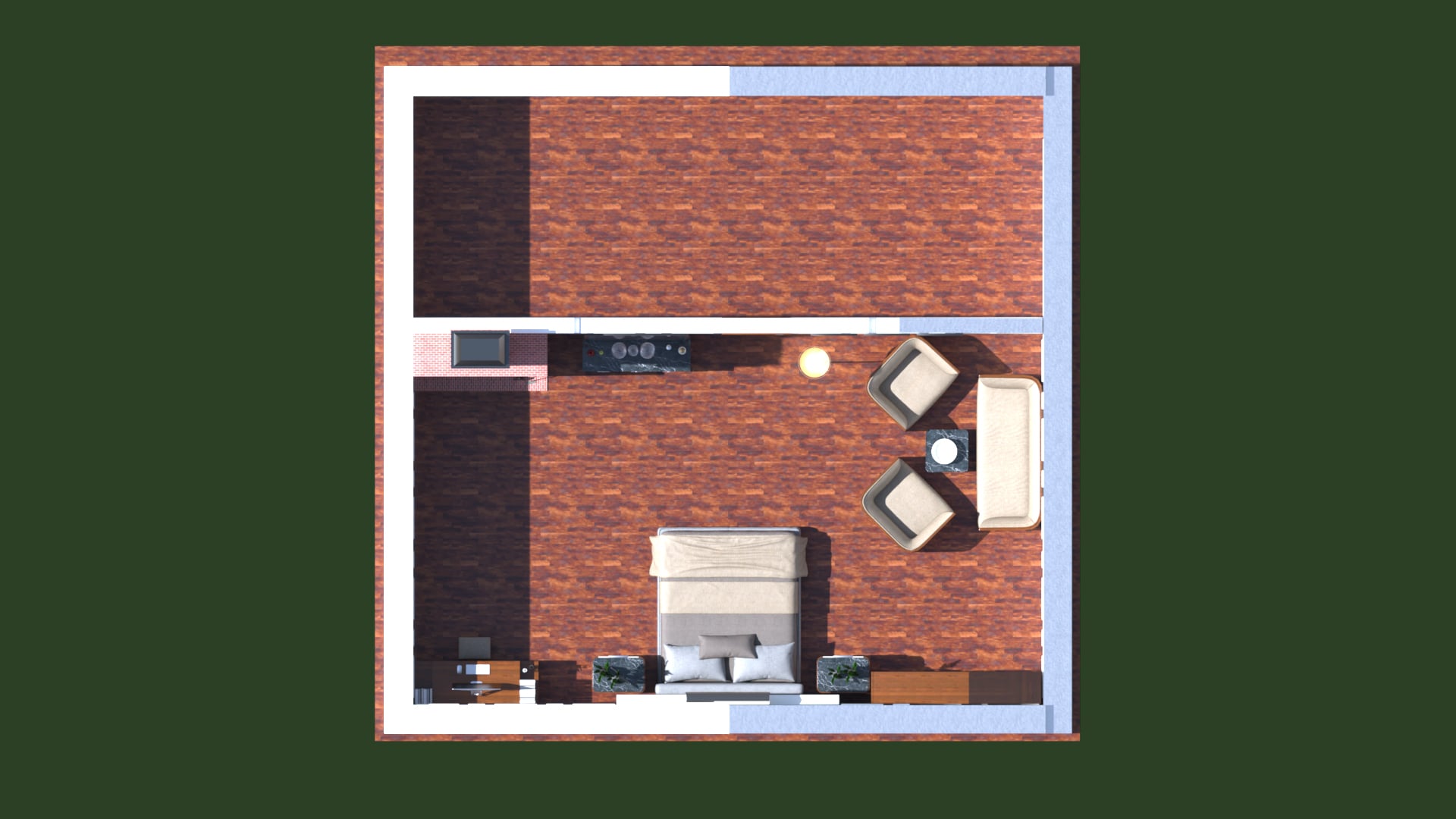 Attic Apartment | Daz 3D