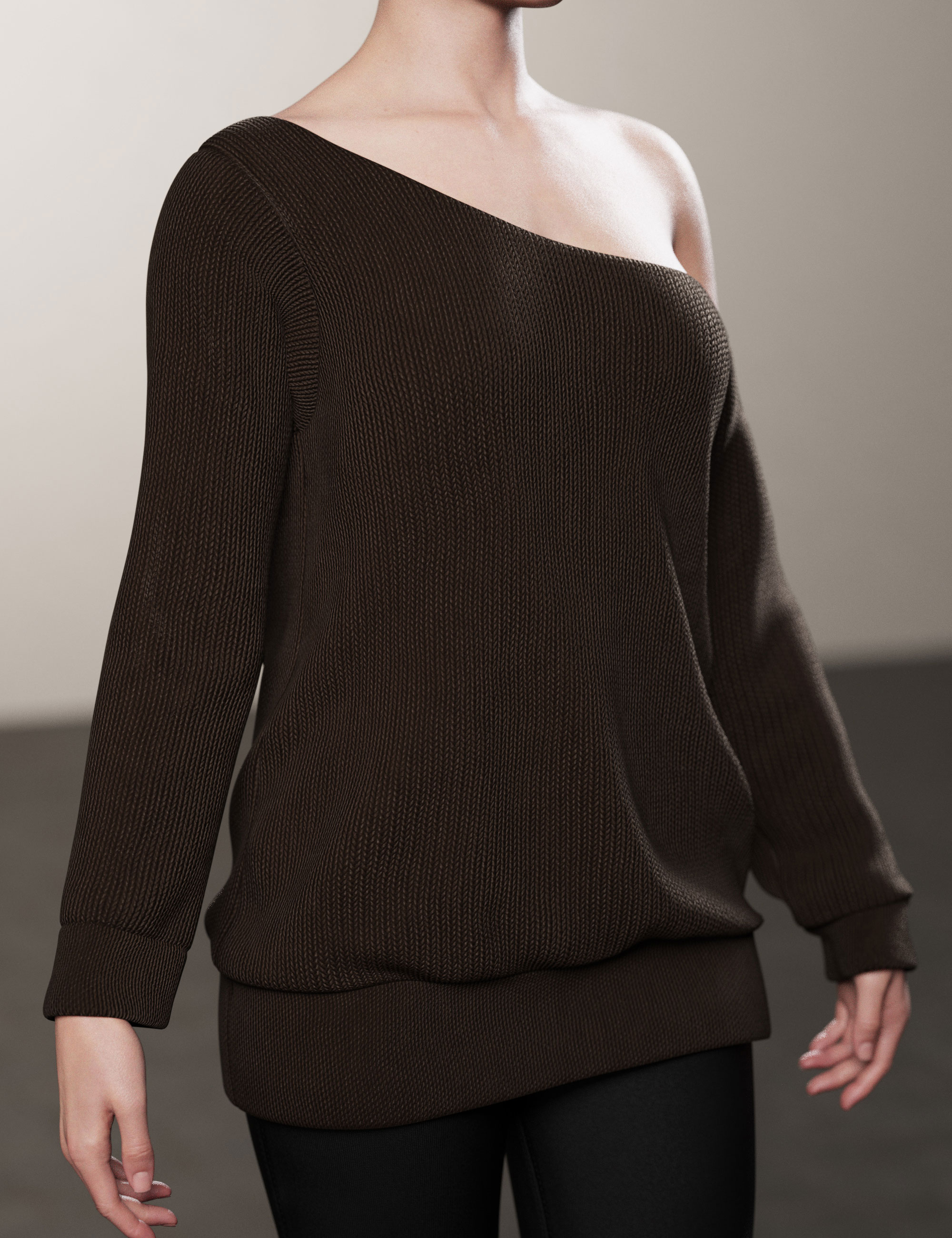 dForce 5-in-1 Cozy Sweaters for Genesis 9 | Daz 3D