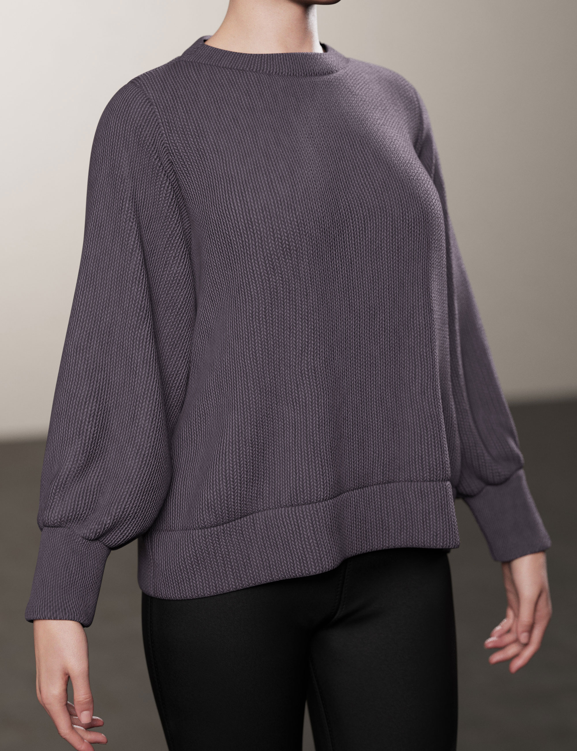 dForce 5-in-1 Cozy Sweaters for Genesis 9 | Daz 3D