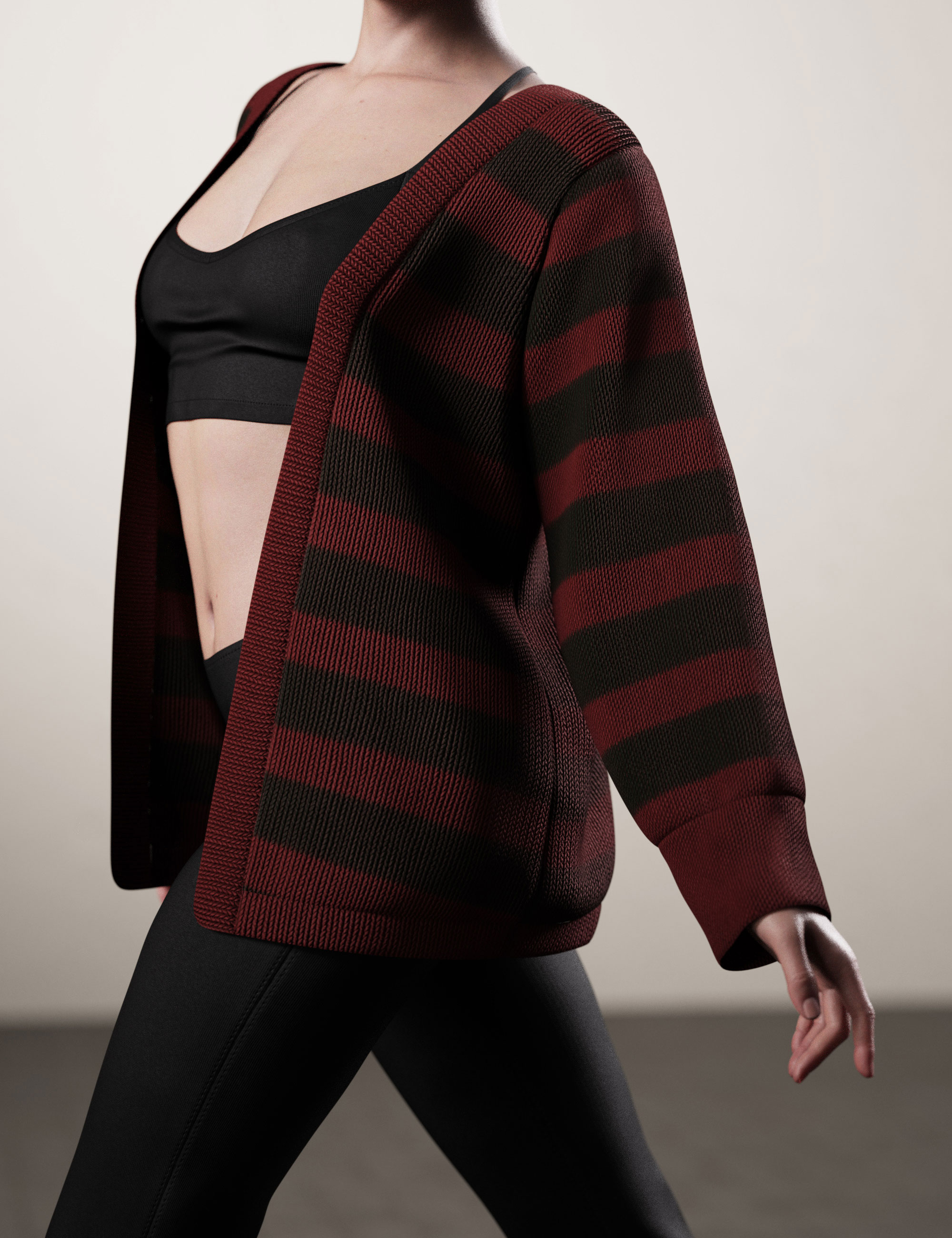 dForce 5-in-1 Cozy Sweaters for Genesis 9 | Daz 3D