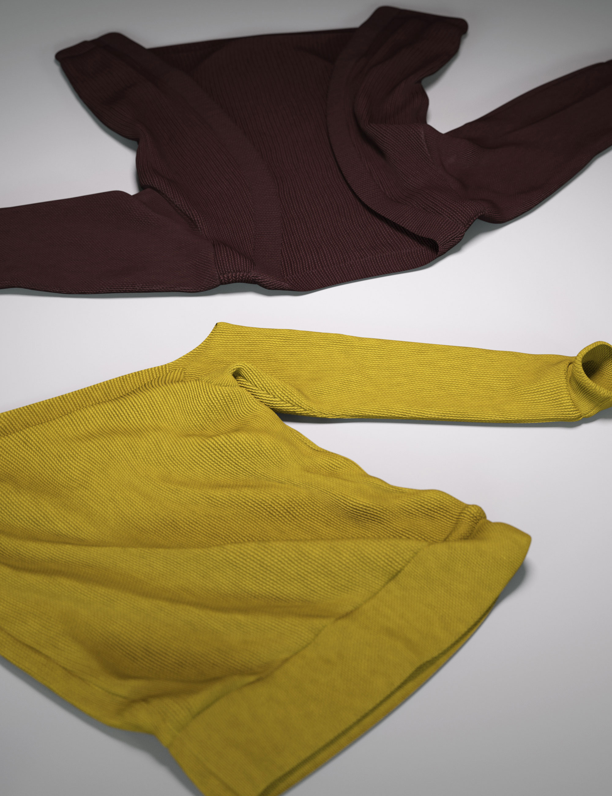 dForce 5-in-1 Cozy Sweaters for Genesis 9 | Daz 3D