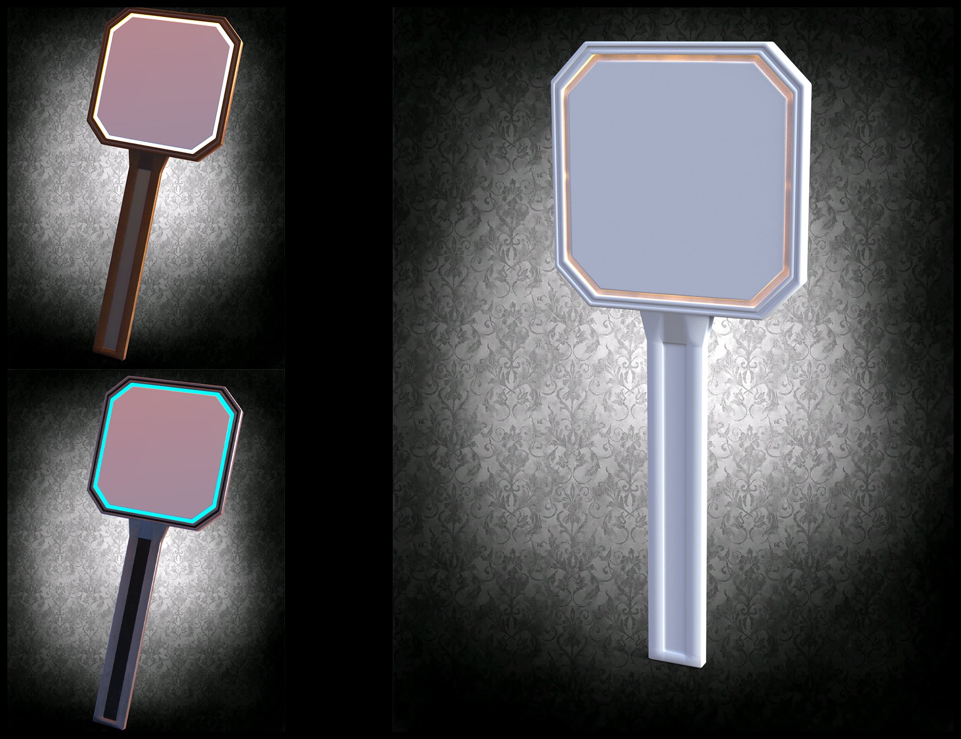 ND Basic Hand Mirrors | Daz 3D